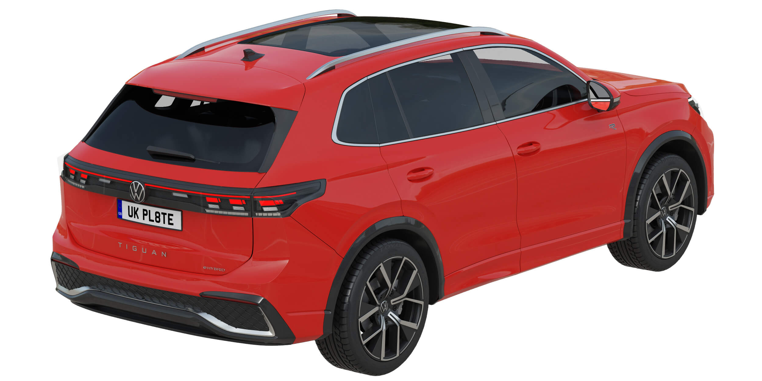 Volkswagen Tiguan R 2024 - 3D Model by zifir3d