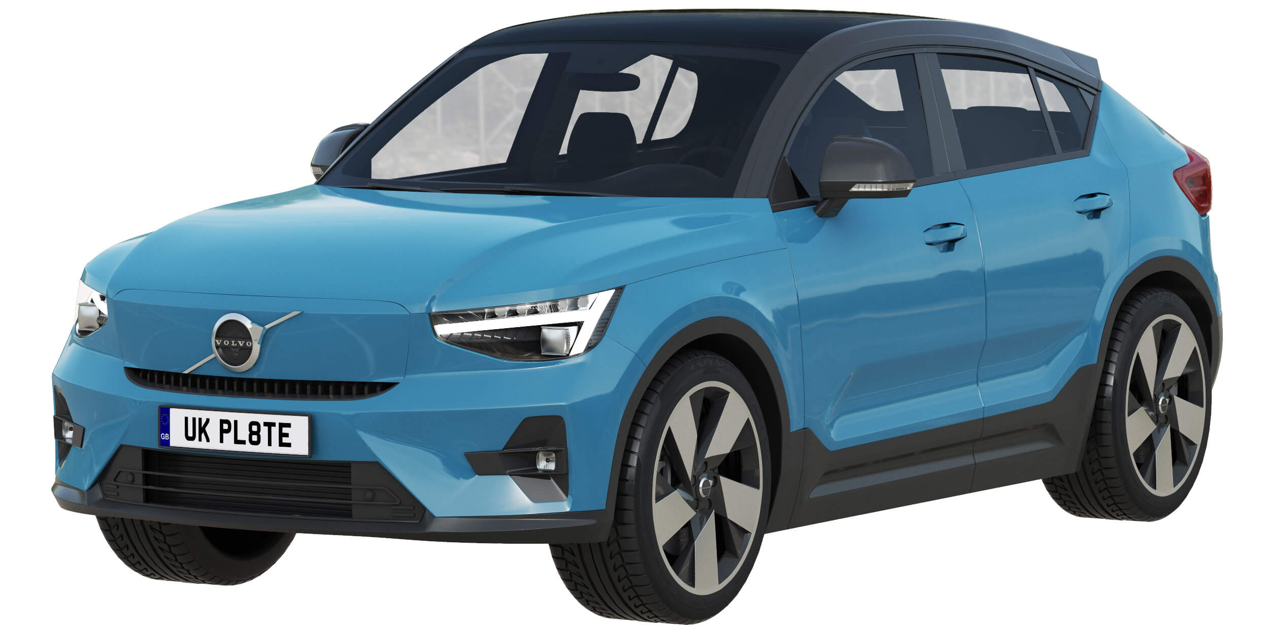 Volvo C40 - 3D Model by zifir3d