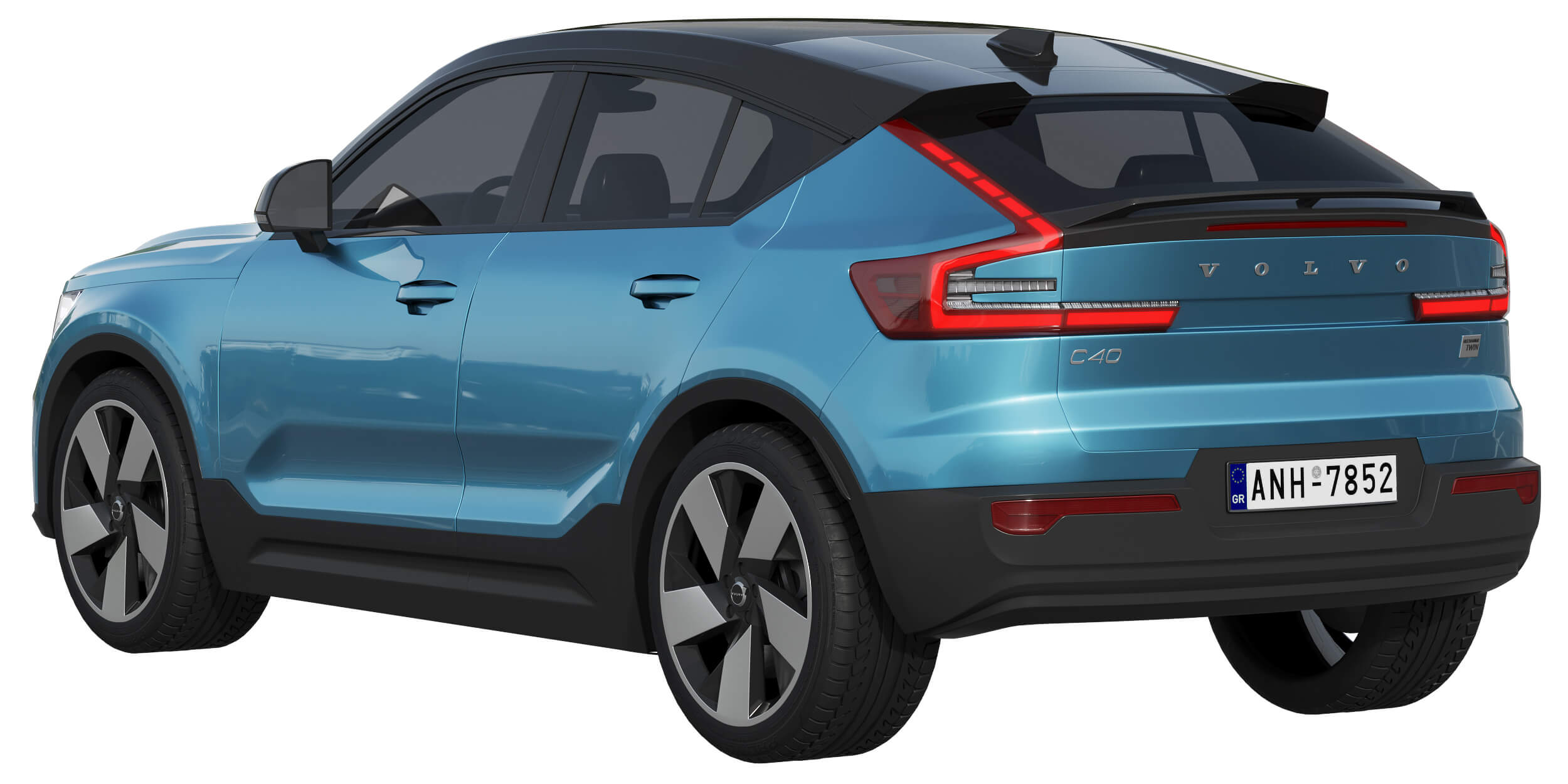 Volvo C40 - 3D Model by zifir3d