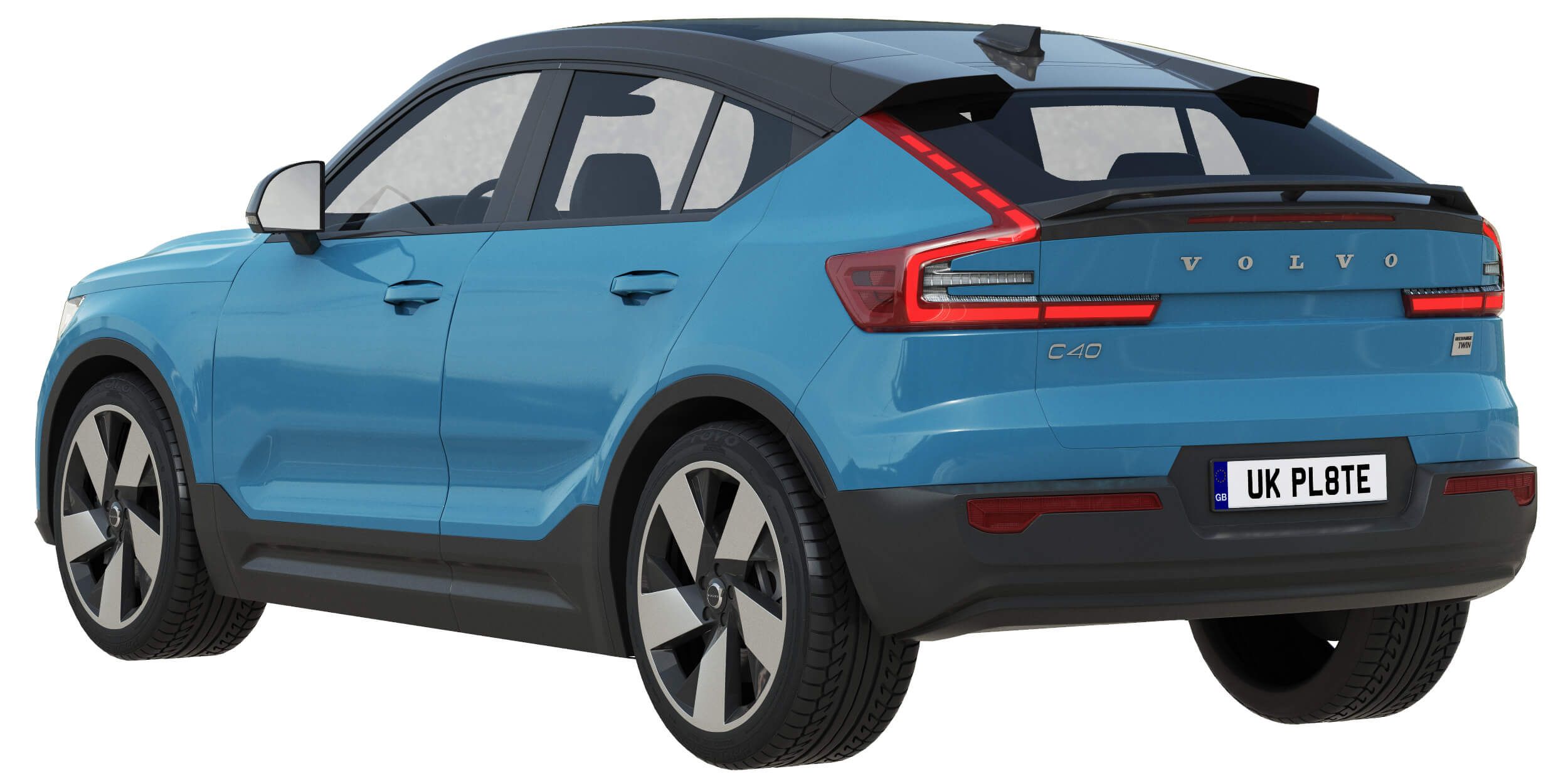 Volvo C40 - 3D Model by zifir3d