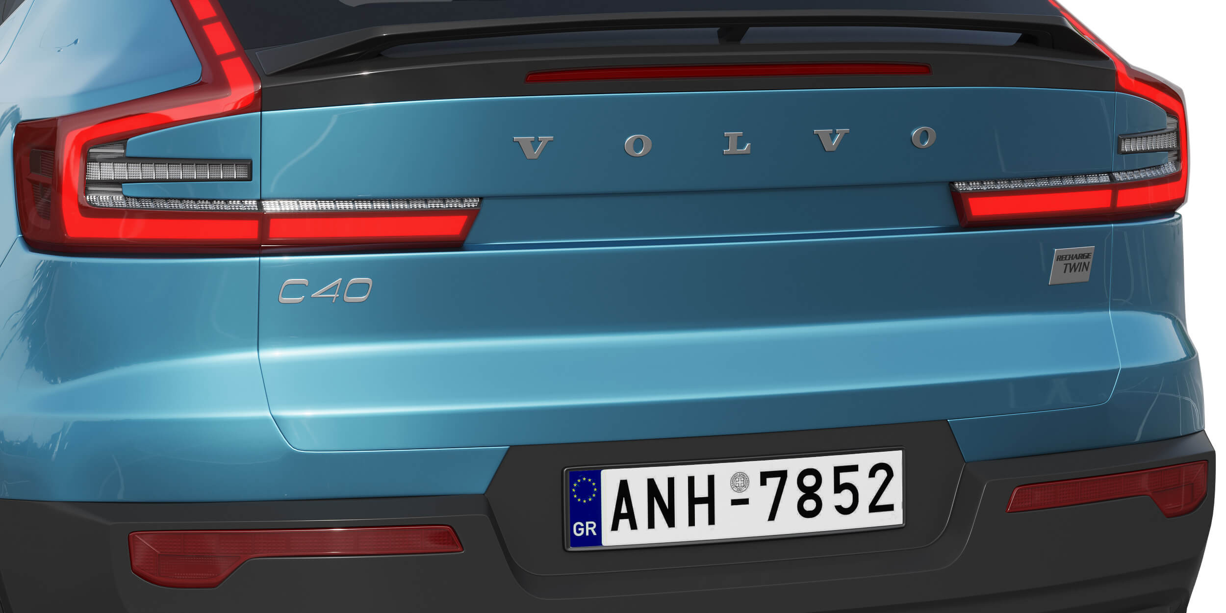 Volvo C40 - 3D Model by zifir3d