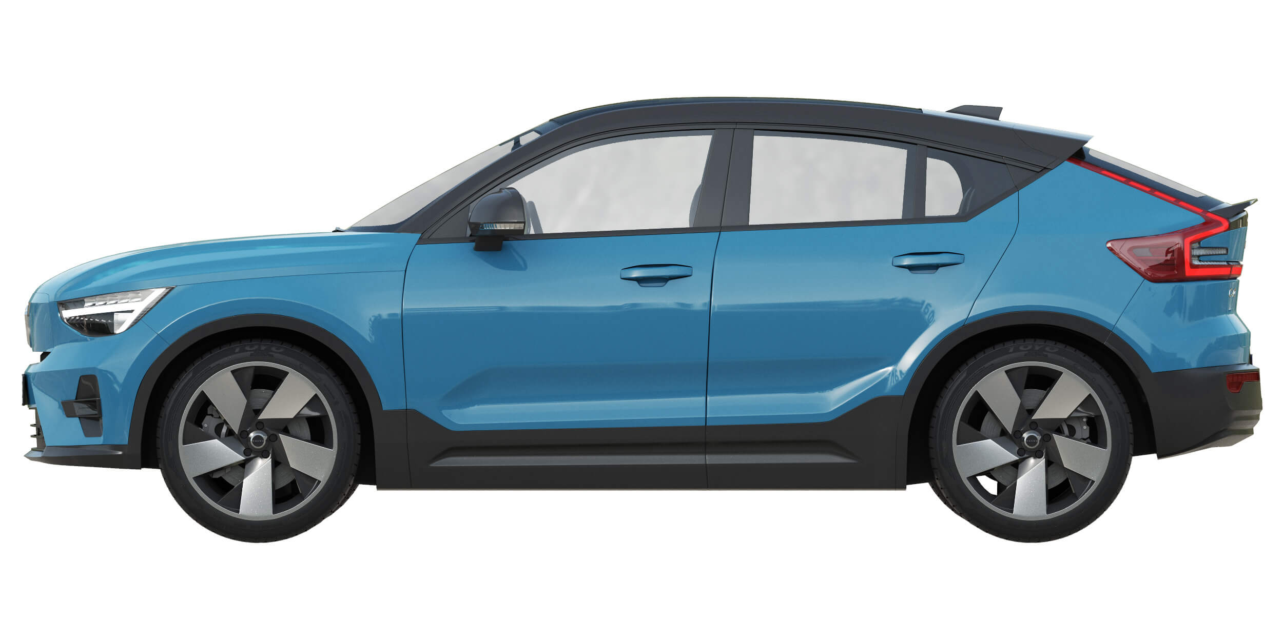 Volvo C40 - 3D Model by zifir3d