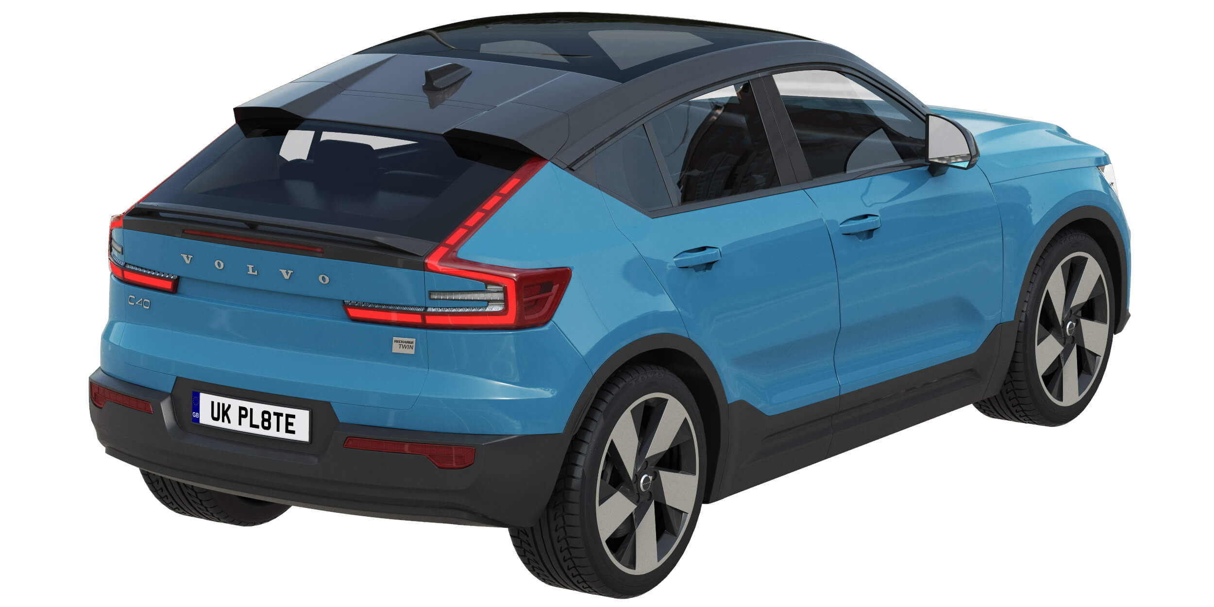 Volvo C40 - 3D Model by zifir3d