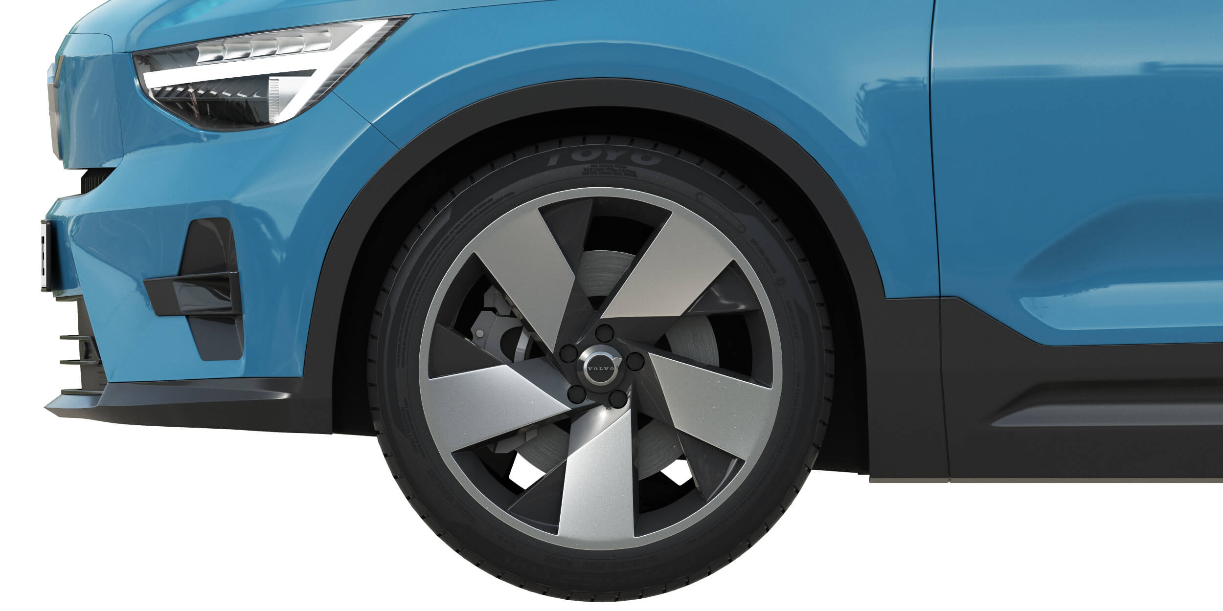 Volvo C40 - 3D Model by zifir3d