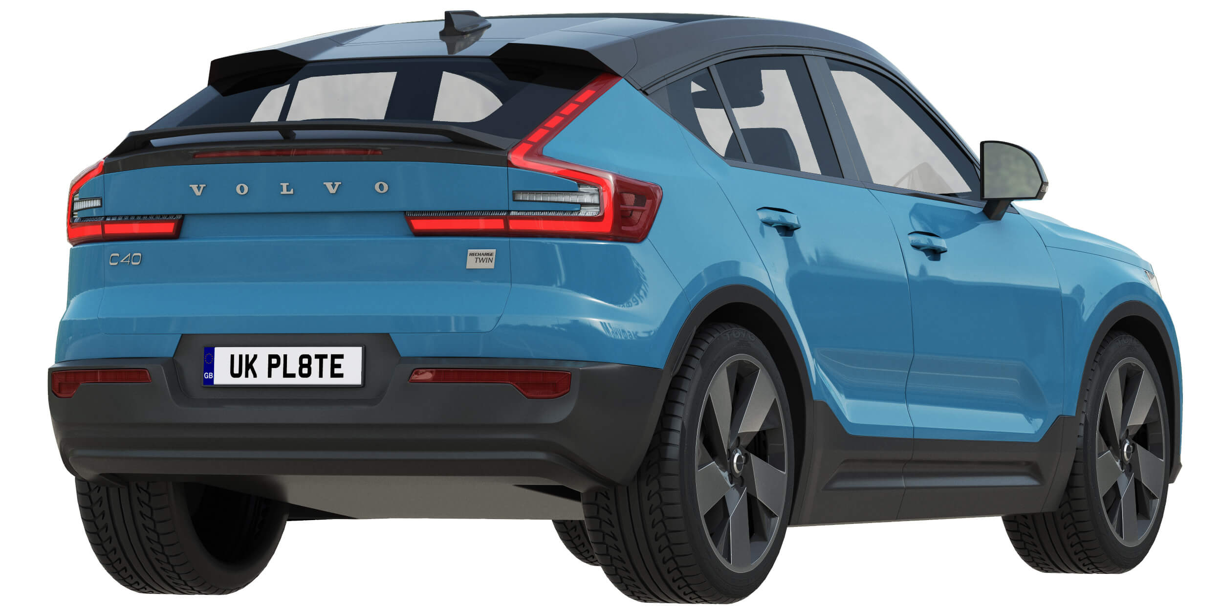 Volvo C40 - 3D Model by zifir3d