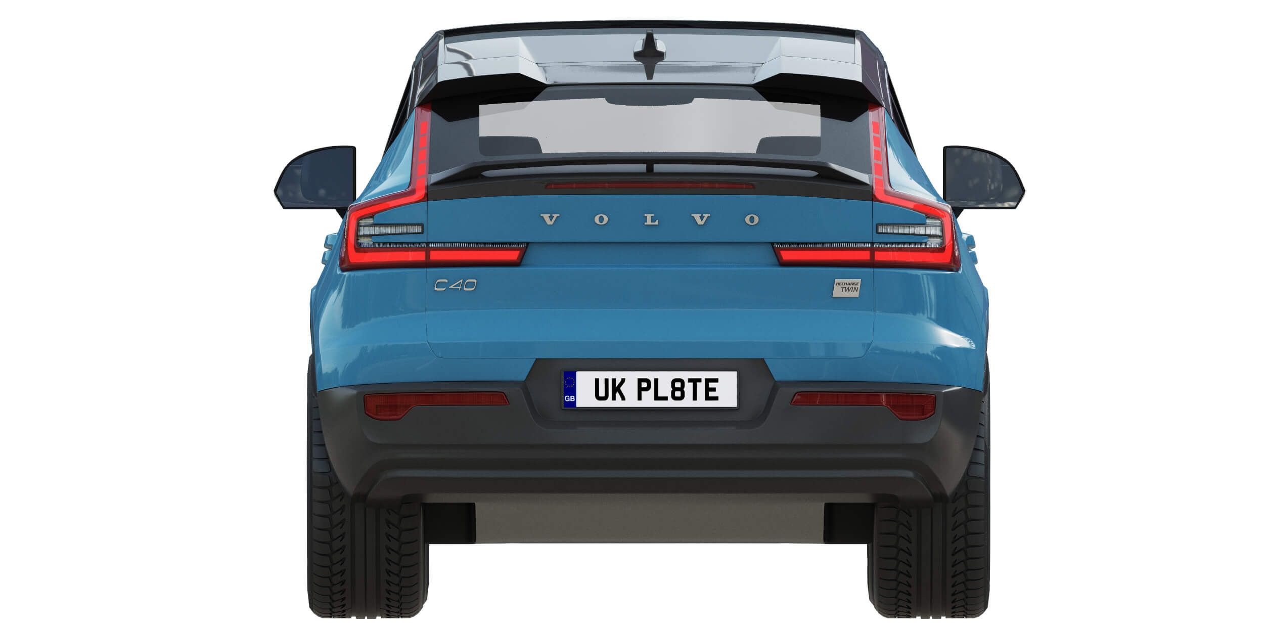 Volvo C40 - 3D Model by zifir3d