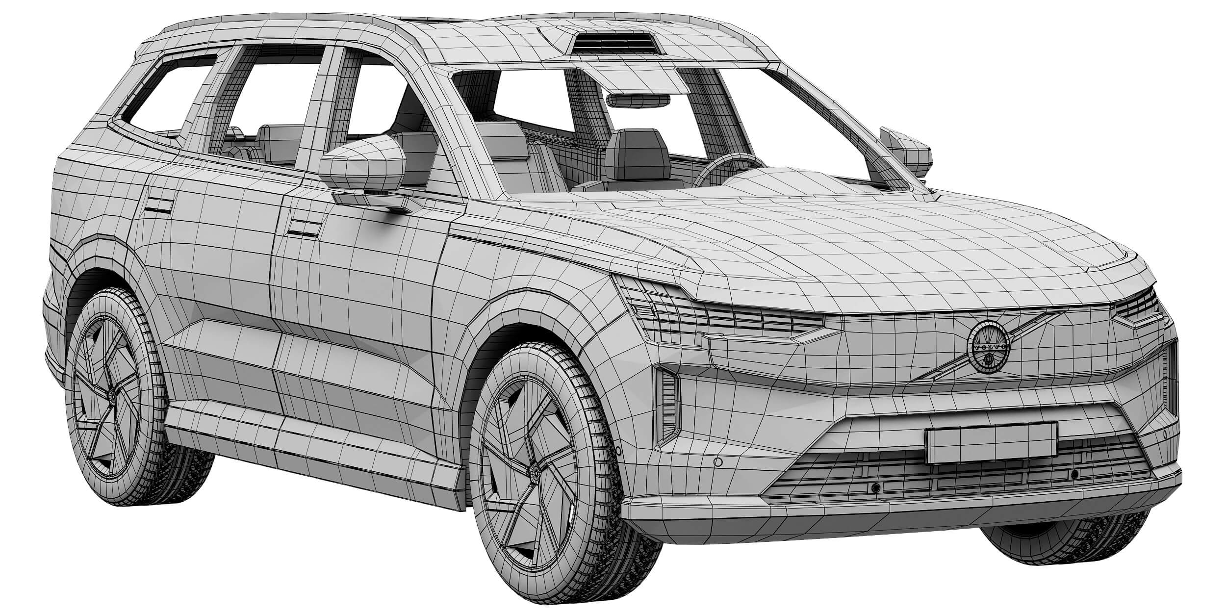 Volvo EX90 - 3D Model by zifir3d