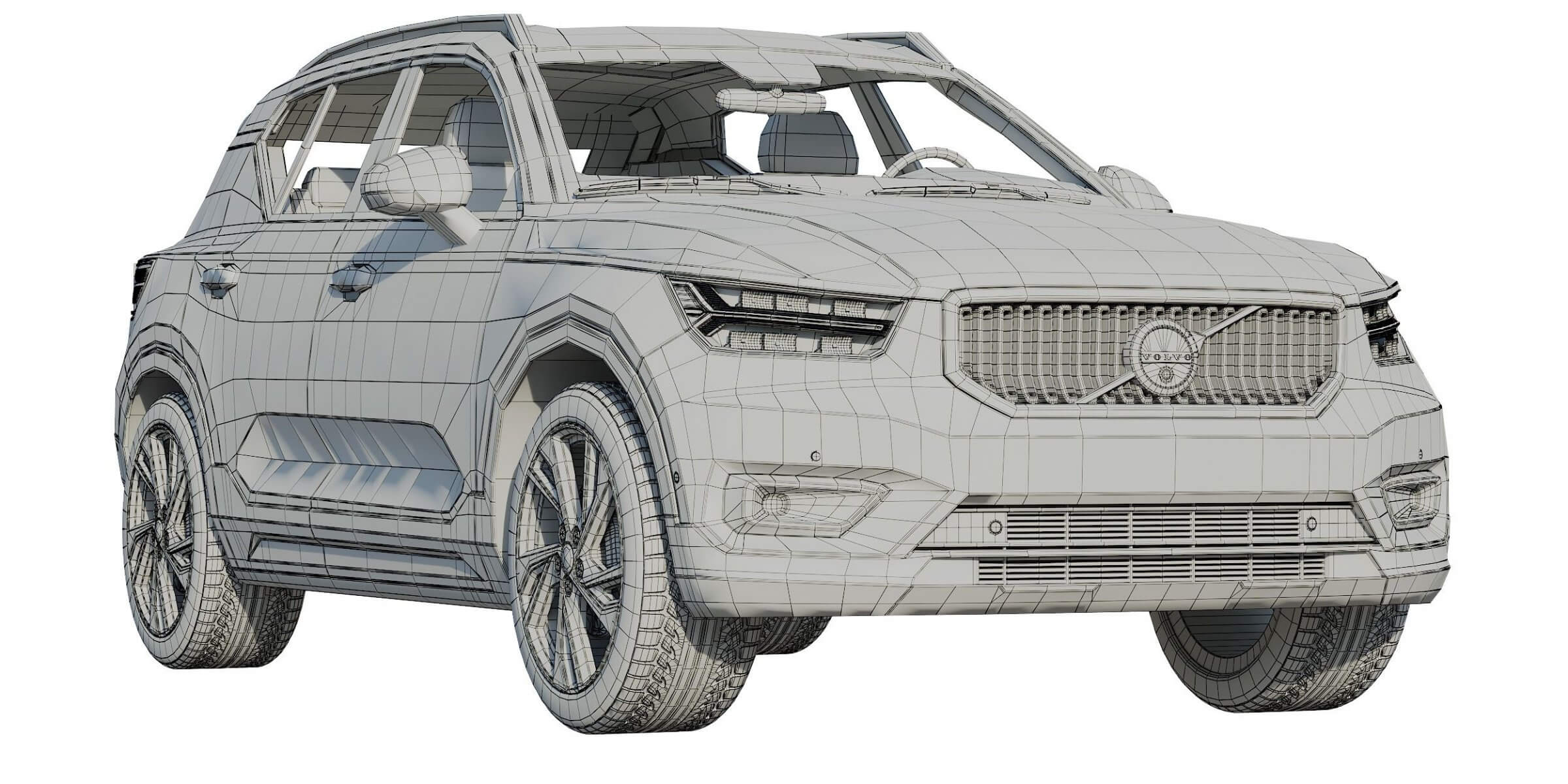 Volvo XC40 - 3D Model by zifir3d