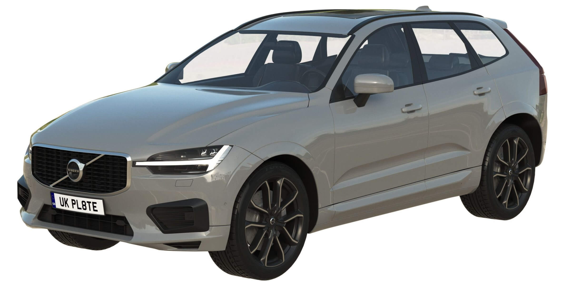 Volvo XC60 R-Design 3D Model by zifir3d