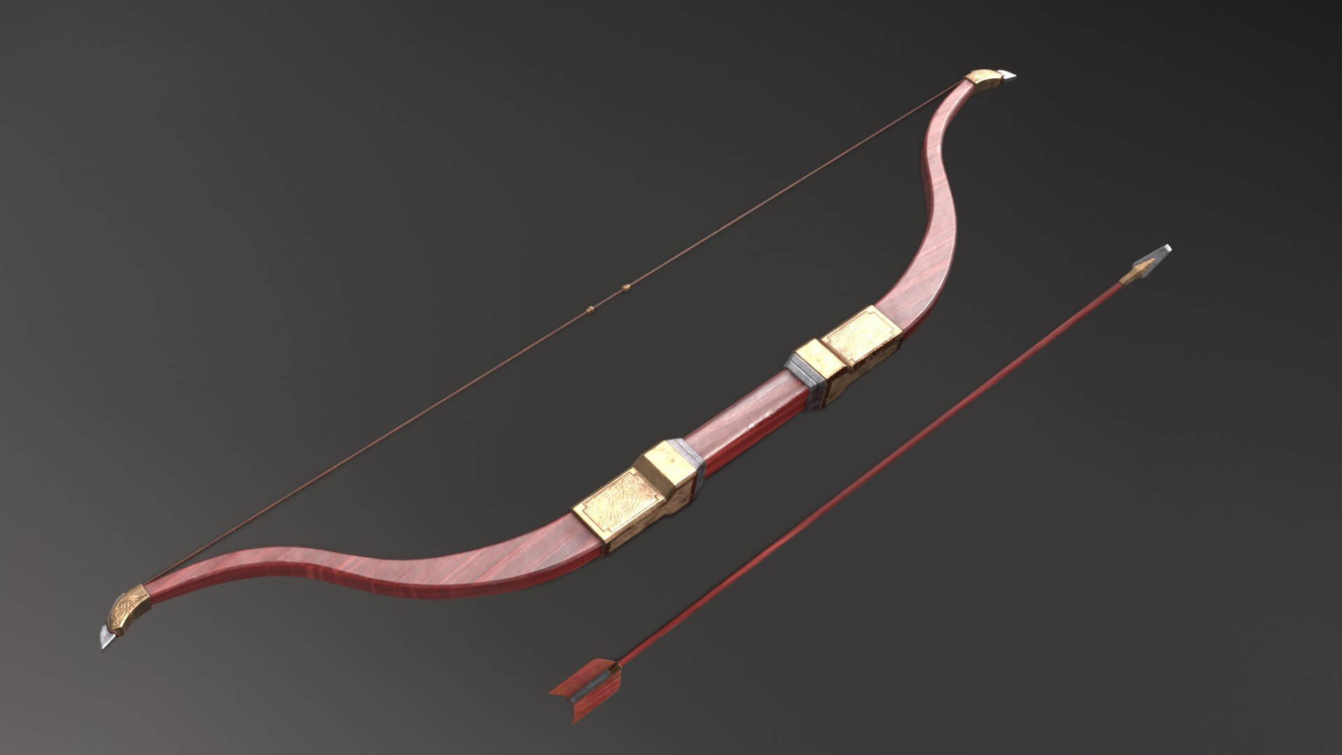 Fantasy Set Of Gnome Weapons - 3D Model by Zilbeerman