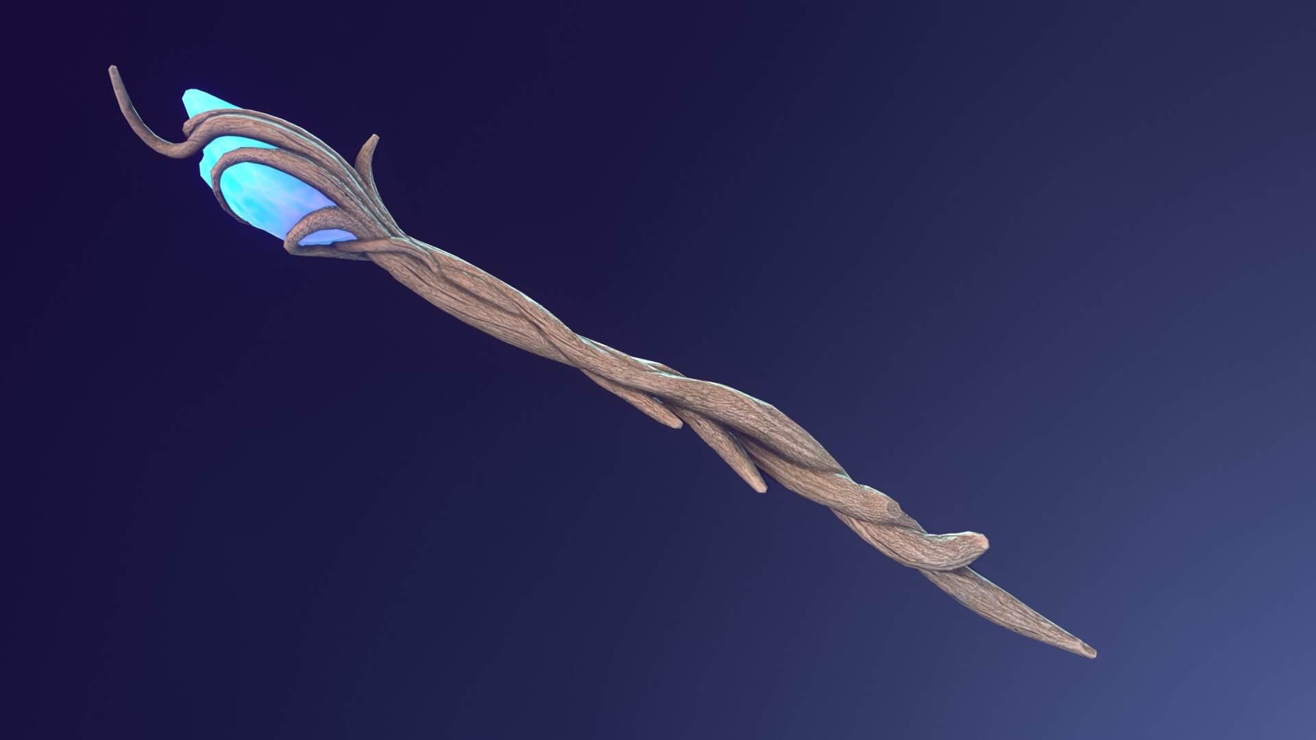 Fantasy Staff Pack 03 - 3D Model by Zilbeerman