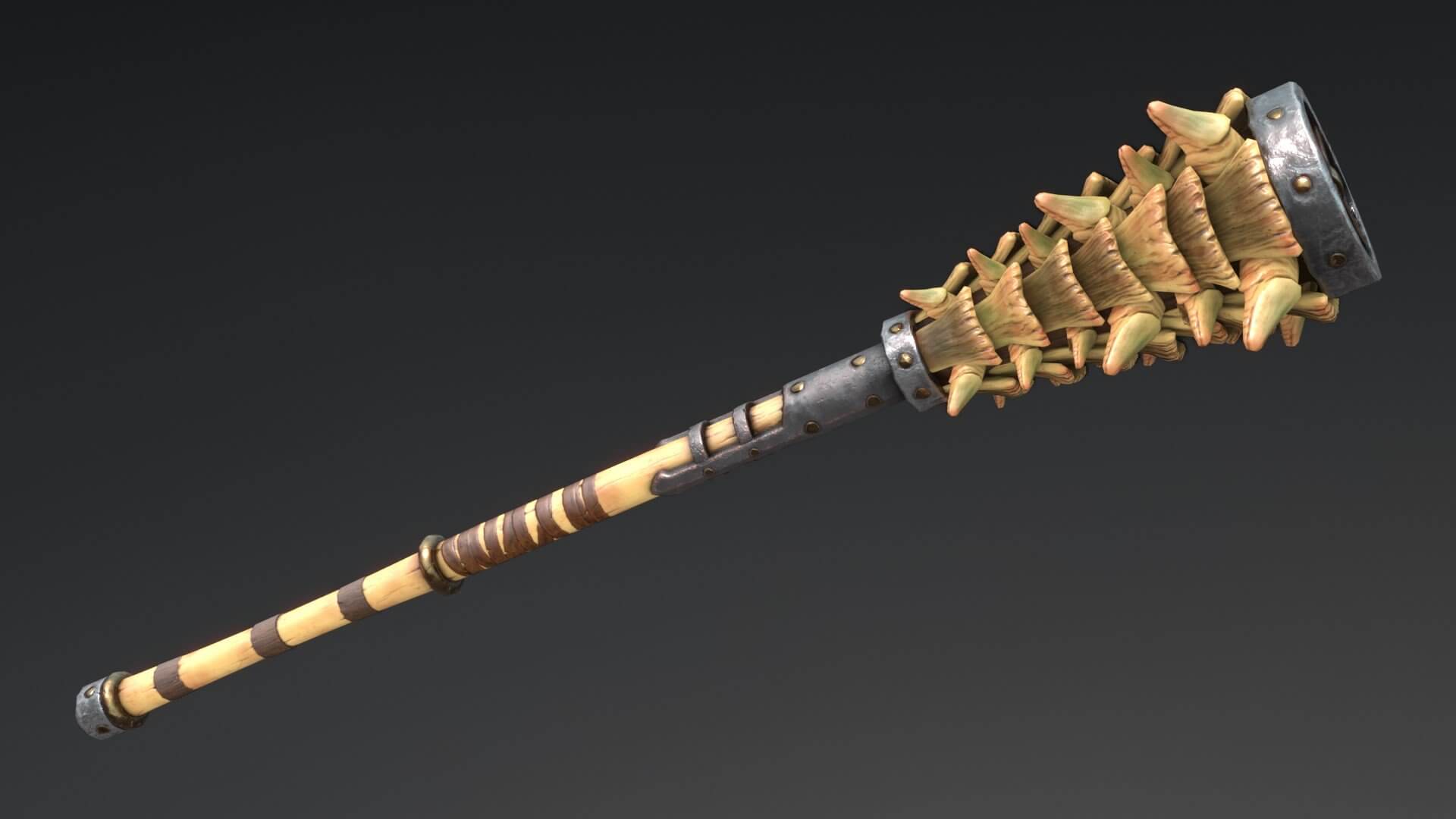 Fantasy Weapon Chitin Set - 3D Model by Zilbeerman