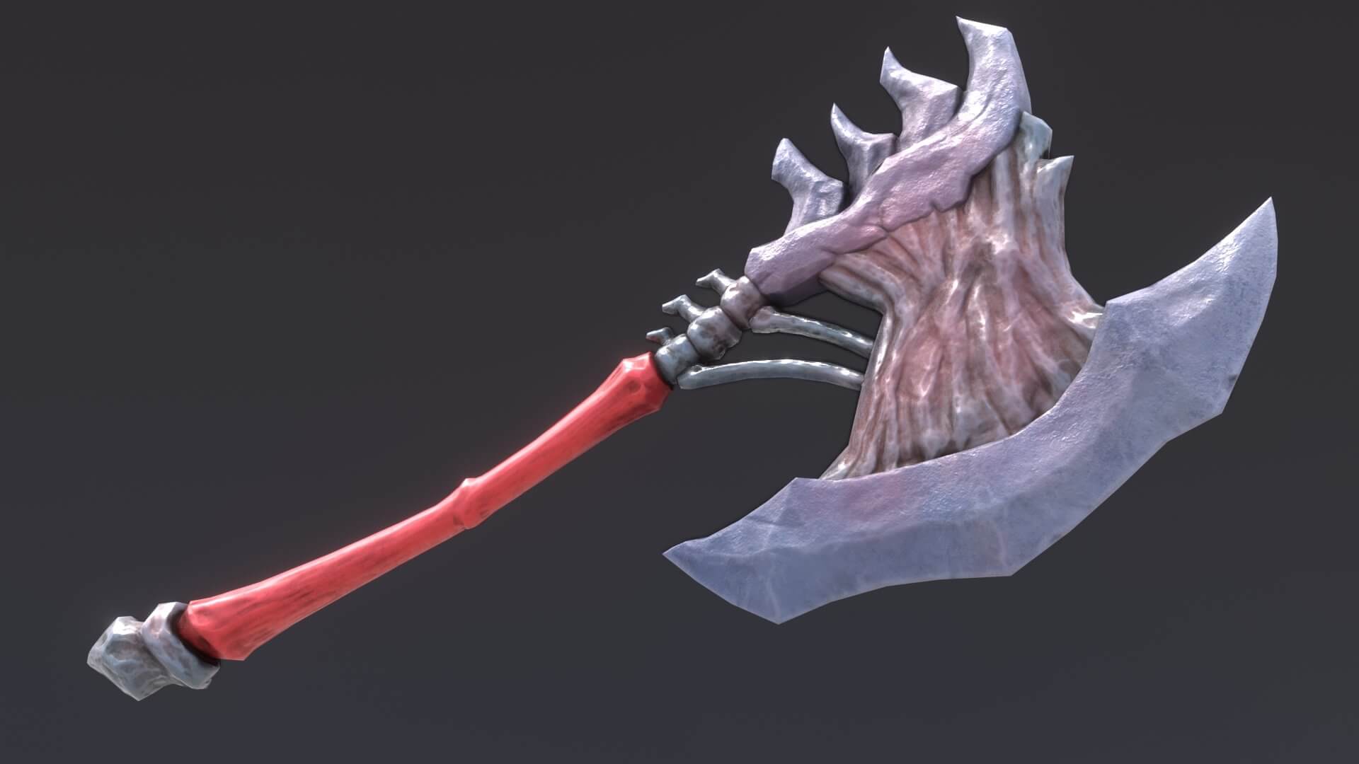 Fantasy Weapon Stone Set - 3D Model by Zilbeerman