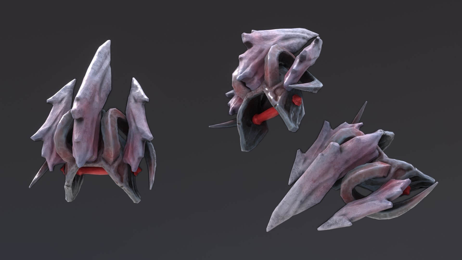 Fantasy Weapon Stone Set - 3D Model by Zilbeerman