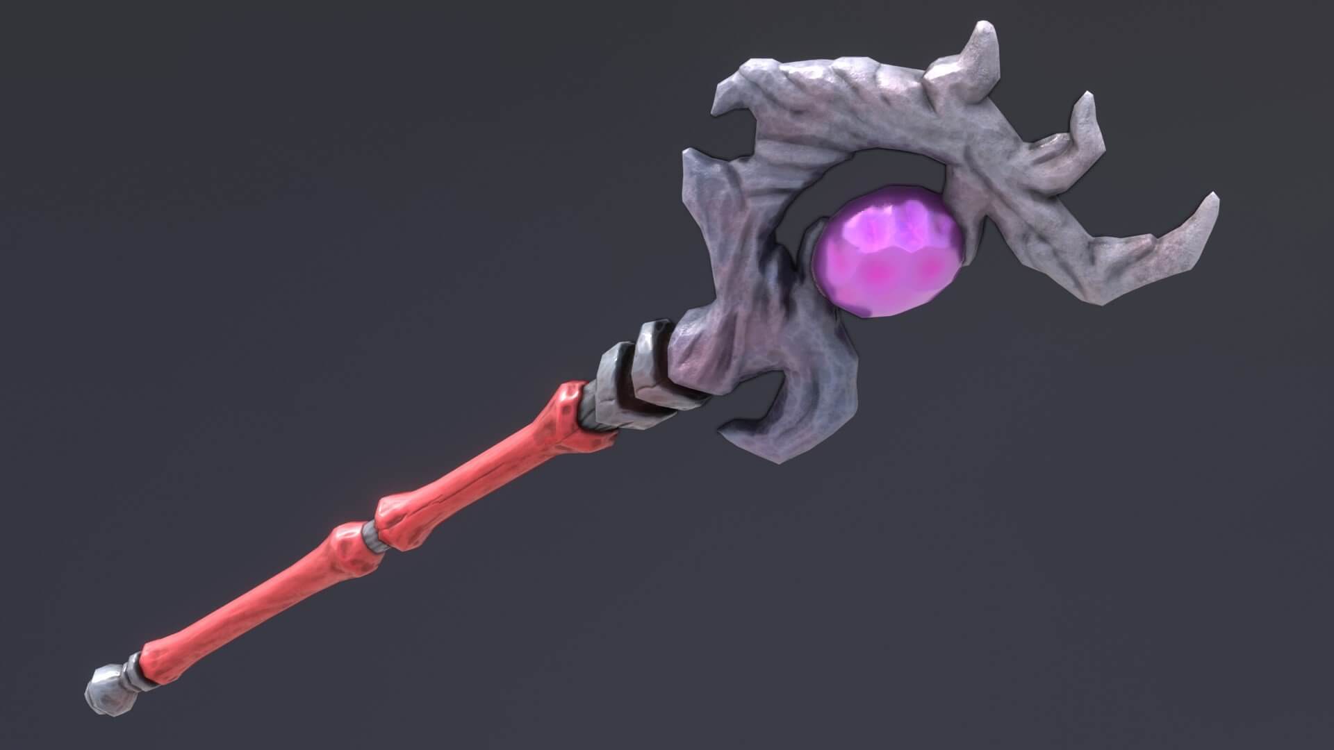 Fantasy Weapon Stone Set - 3D Model by Zilbeerman