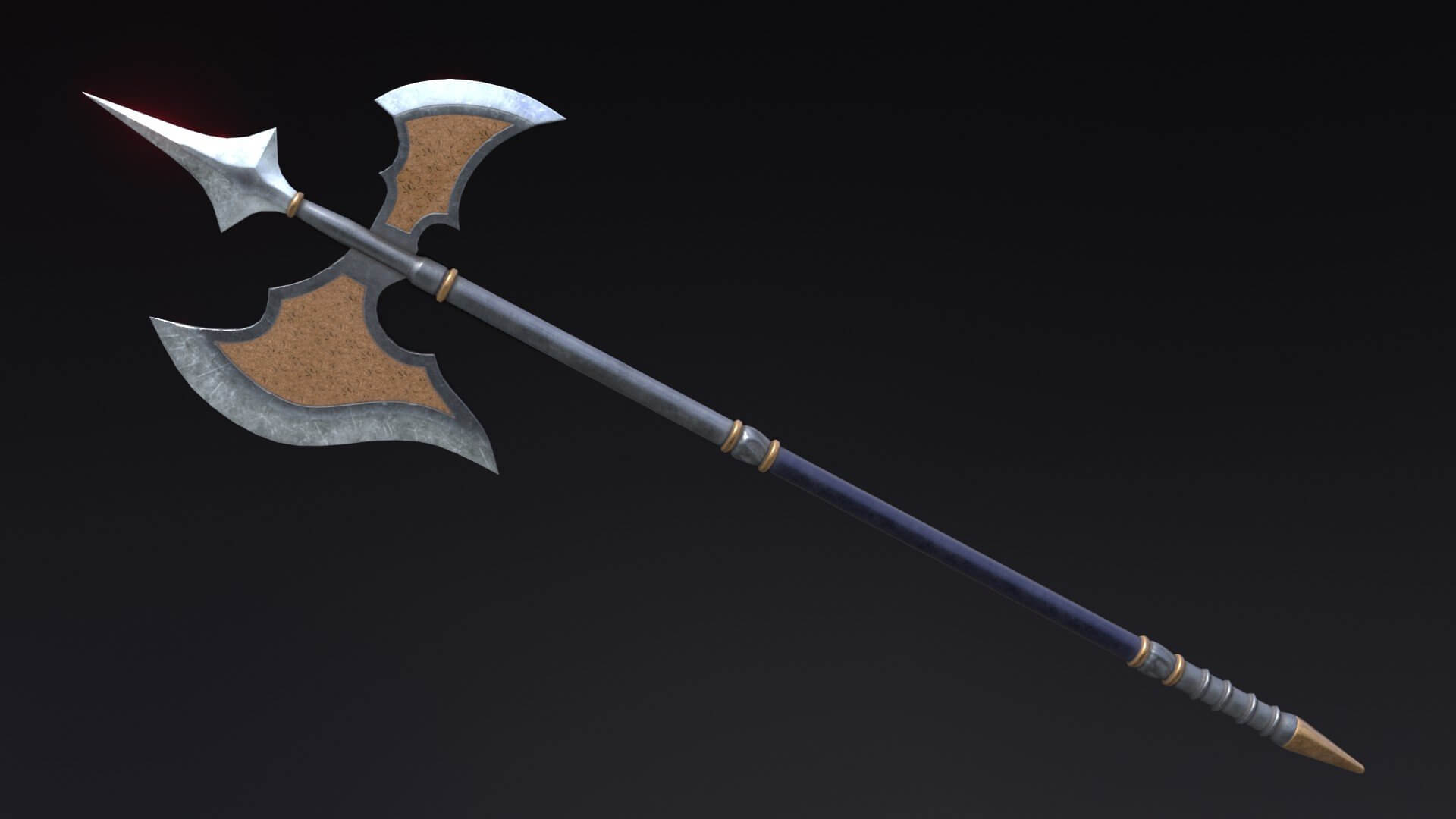 Halberds and Spears - 3D Model by Zilbeerman
