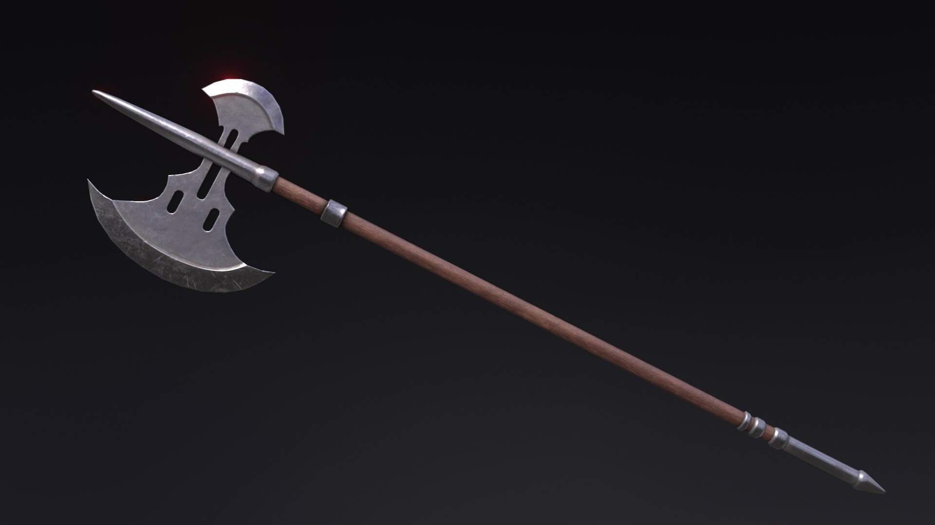 Halberds and Spears - 3D Model by Zilbeerman