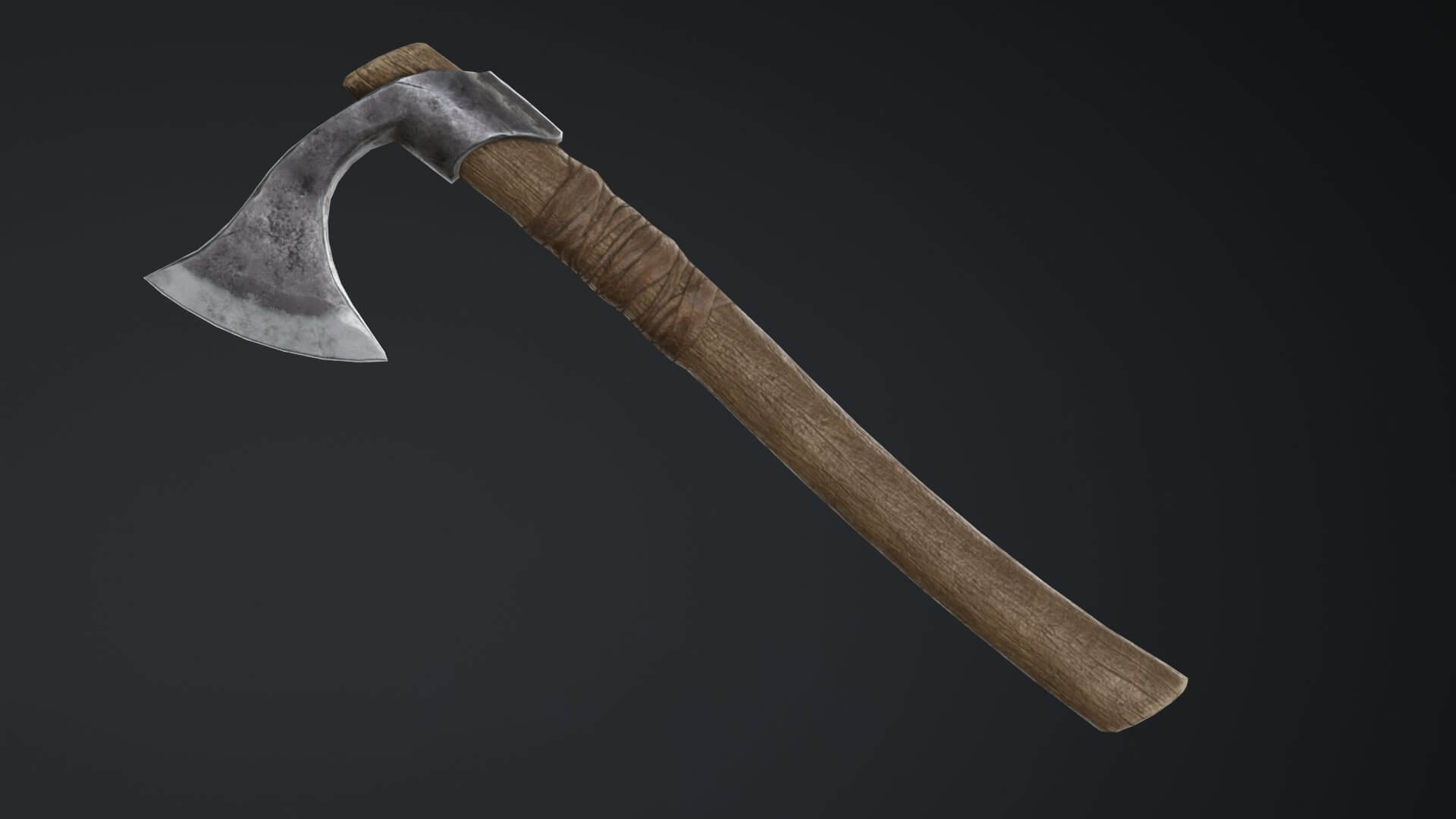 Medieval Ax Set 01 - 3D Model by Zilbeerman