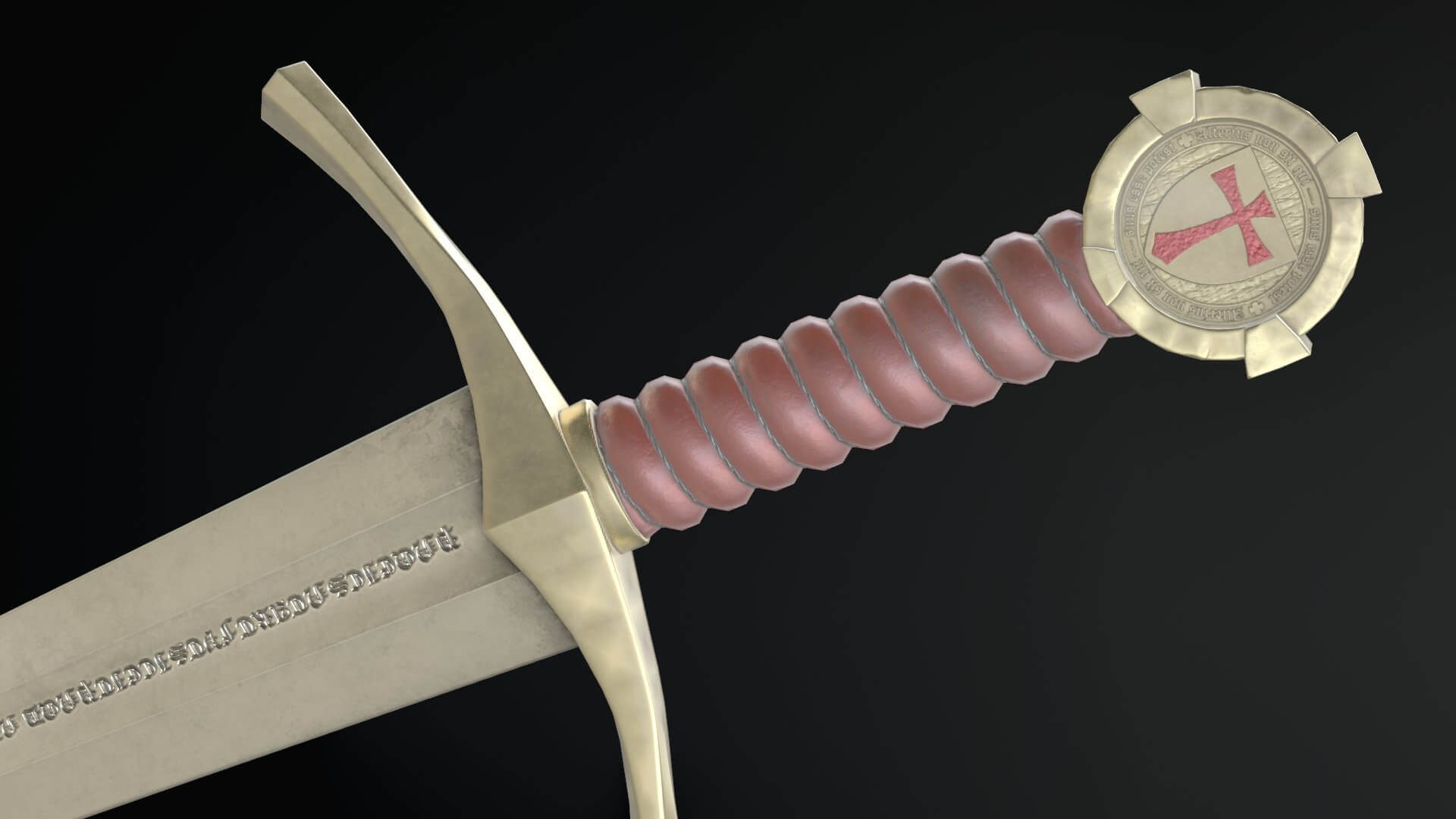 Royal Swords - 3D Model by Zilbeerman