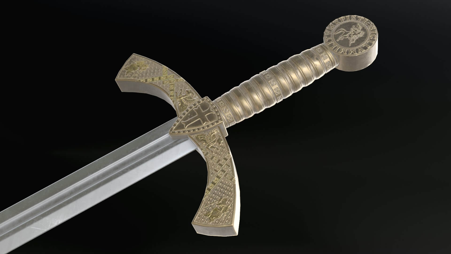 Royal Swords - 3D Model by Zilbeerman
