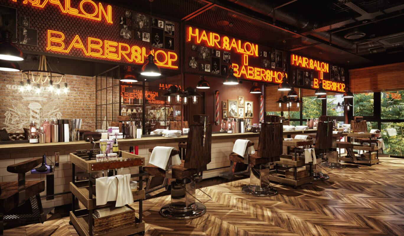 Barbershop - 3D Model by zjls9933