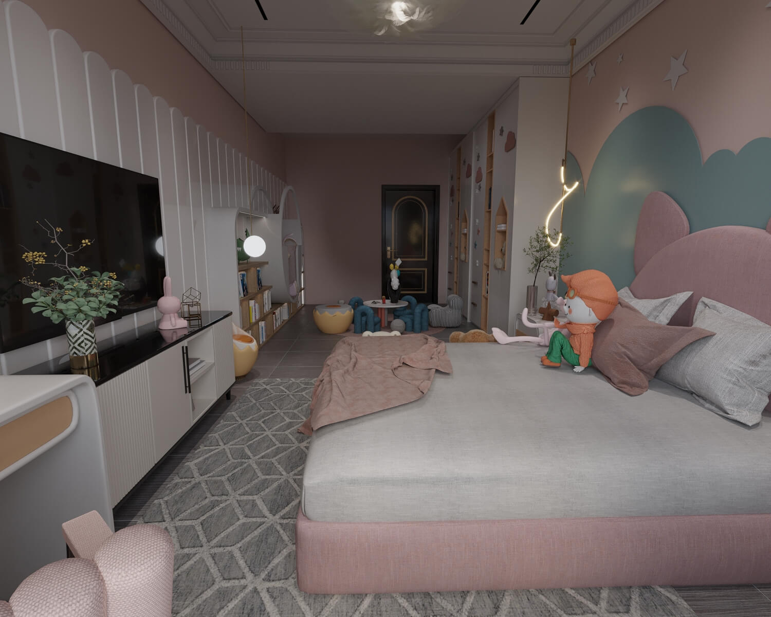 Children's Bedroom - 3D Model by zjls9933