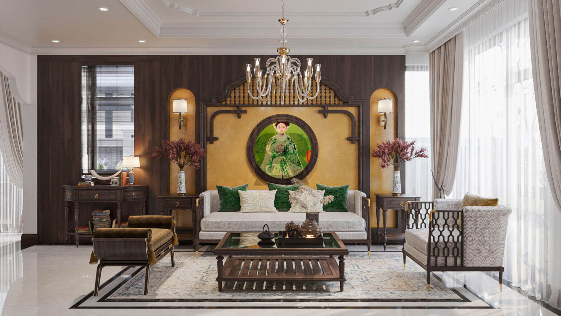 Complete Villa Interior - 3D Model by zjls9933