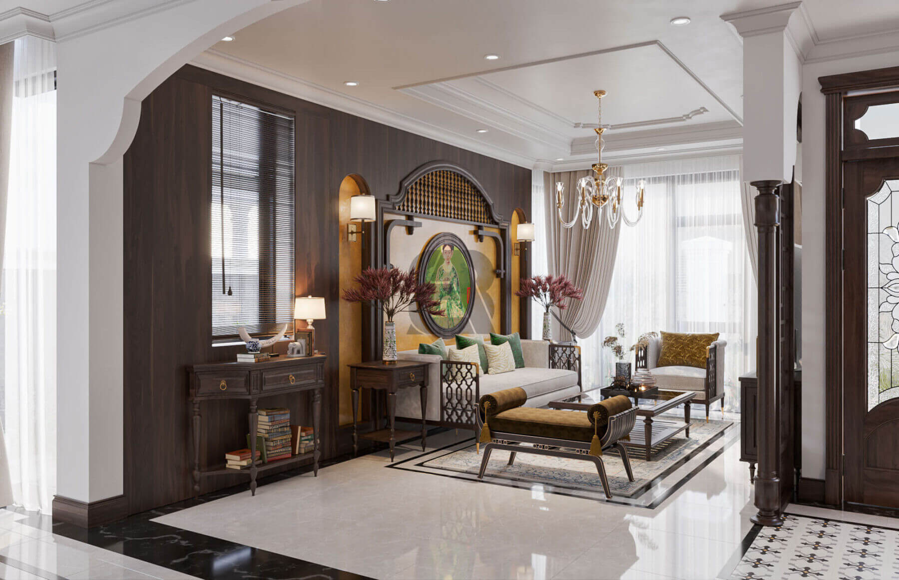 Complete Villa Interior - 3D Model by zjls9933