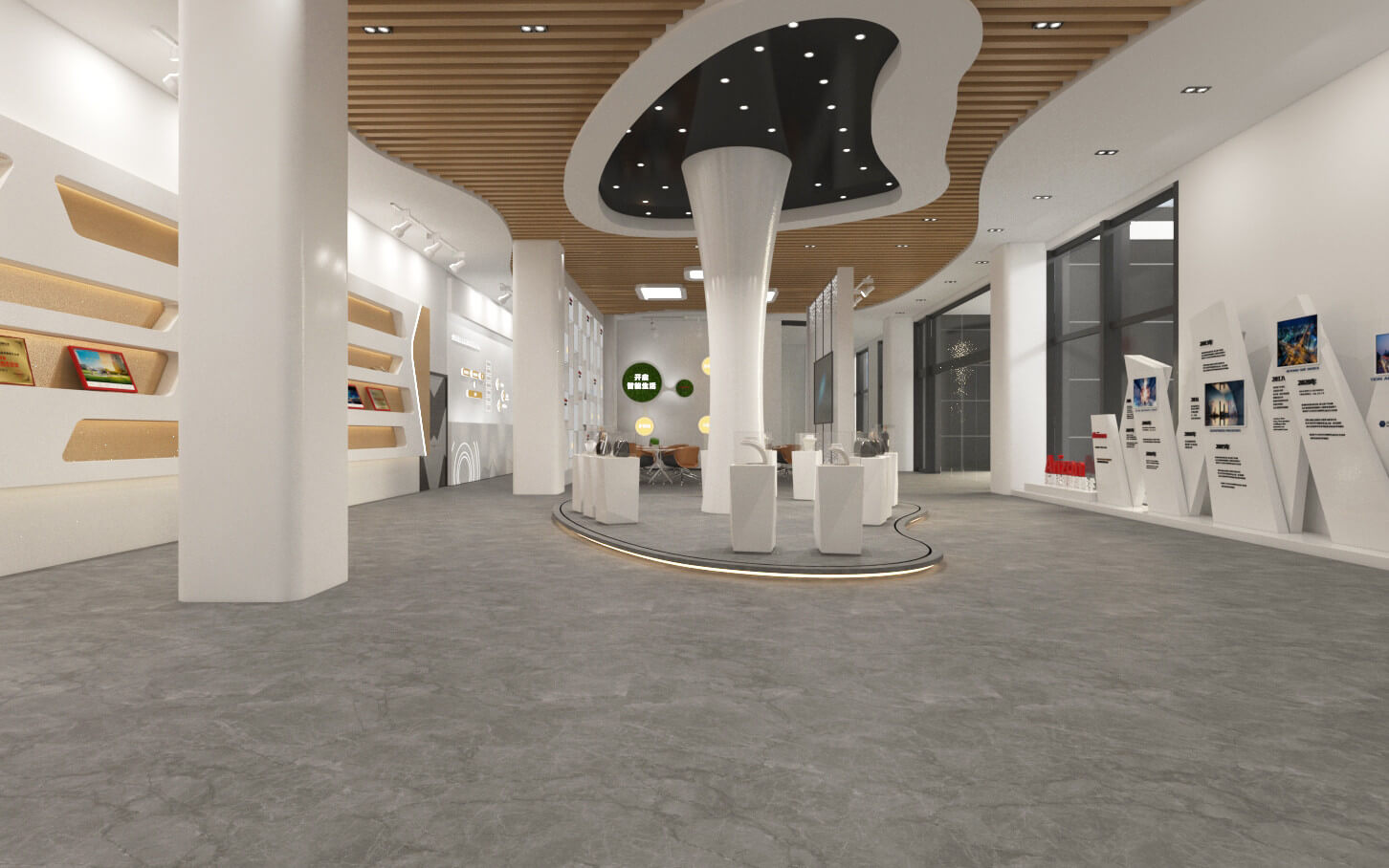 Exhibition Hall - 3D Model by zjls9933