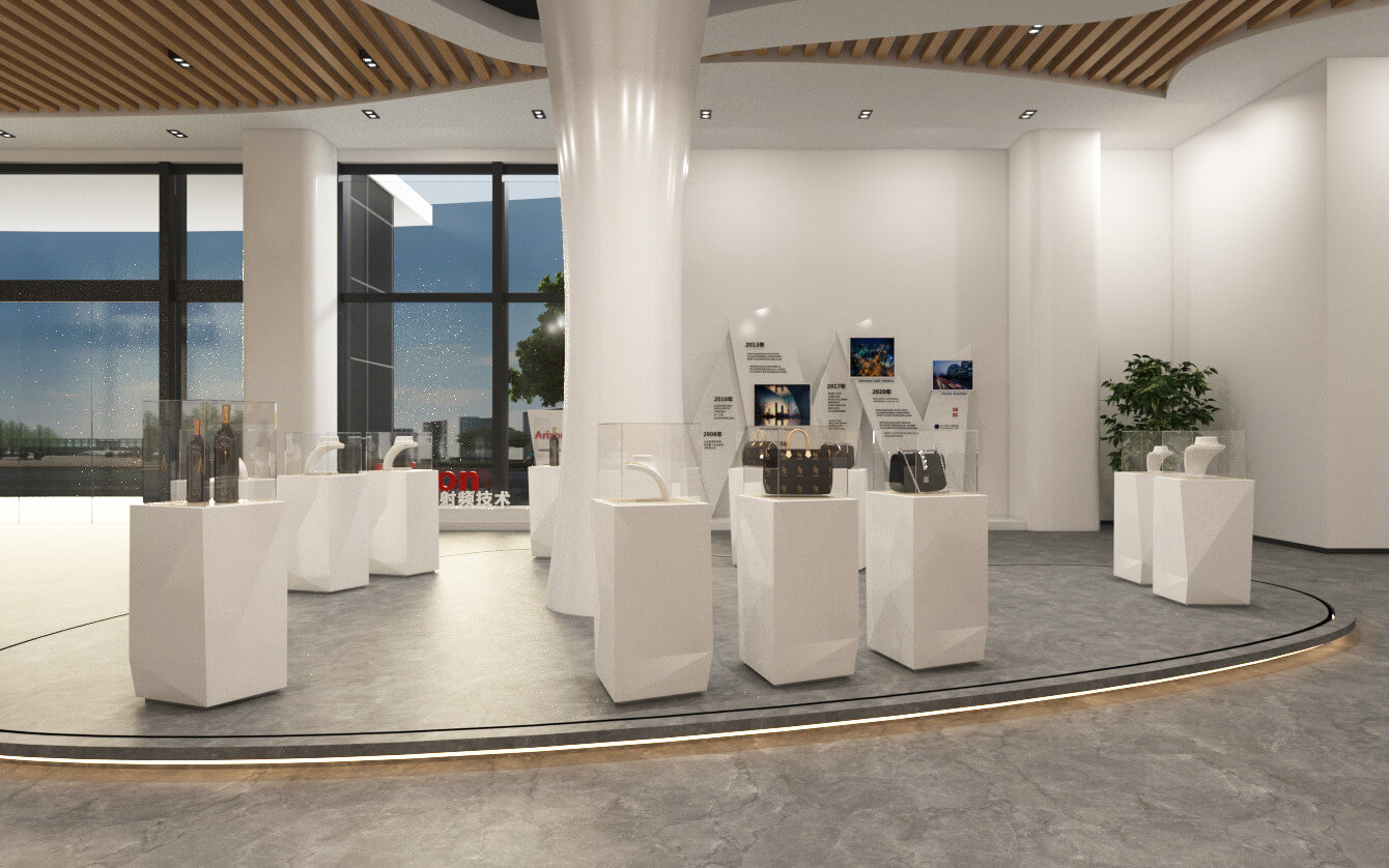 Exhibition Hall - 3D Model by zjls9933