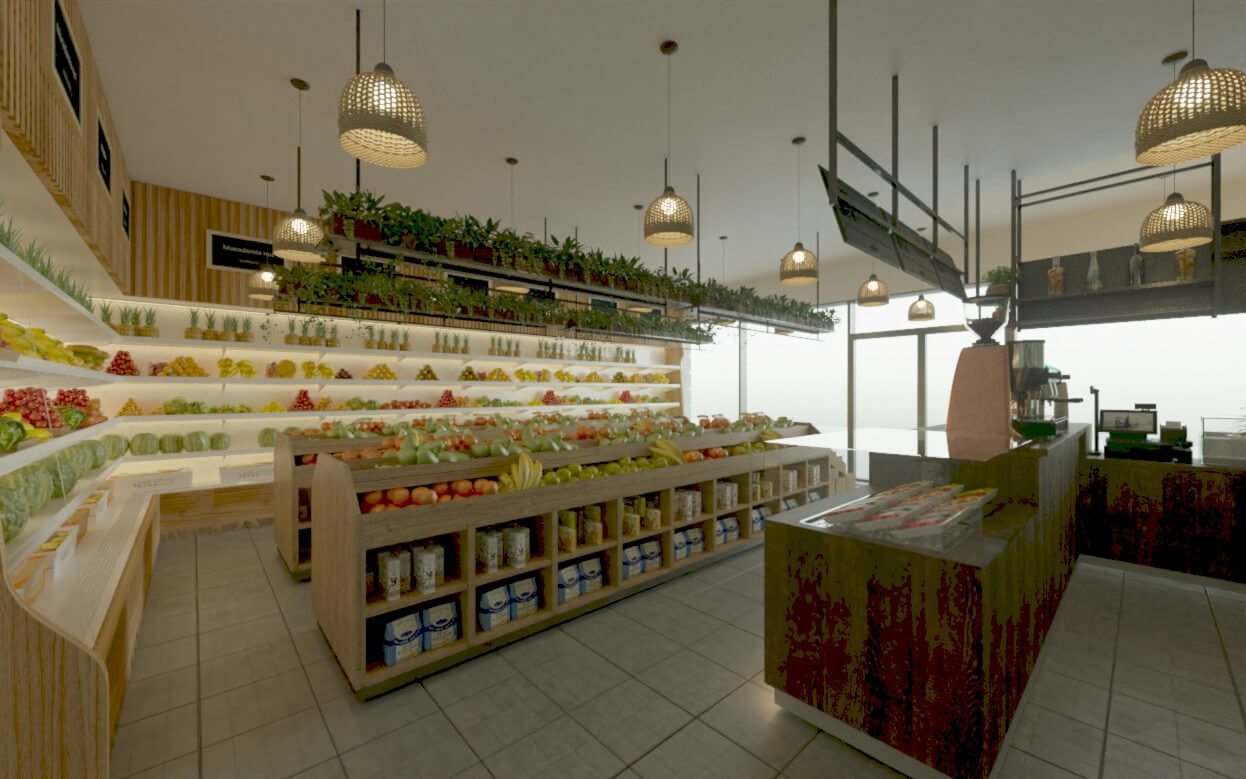 Fruit Shop - 3D Model by zjls9933