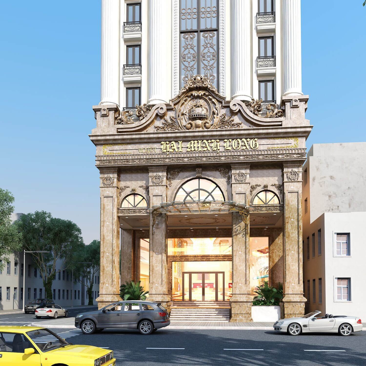Hotel - 3D Model by zjls9933