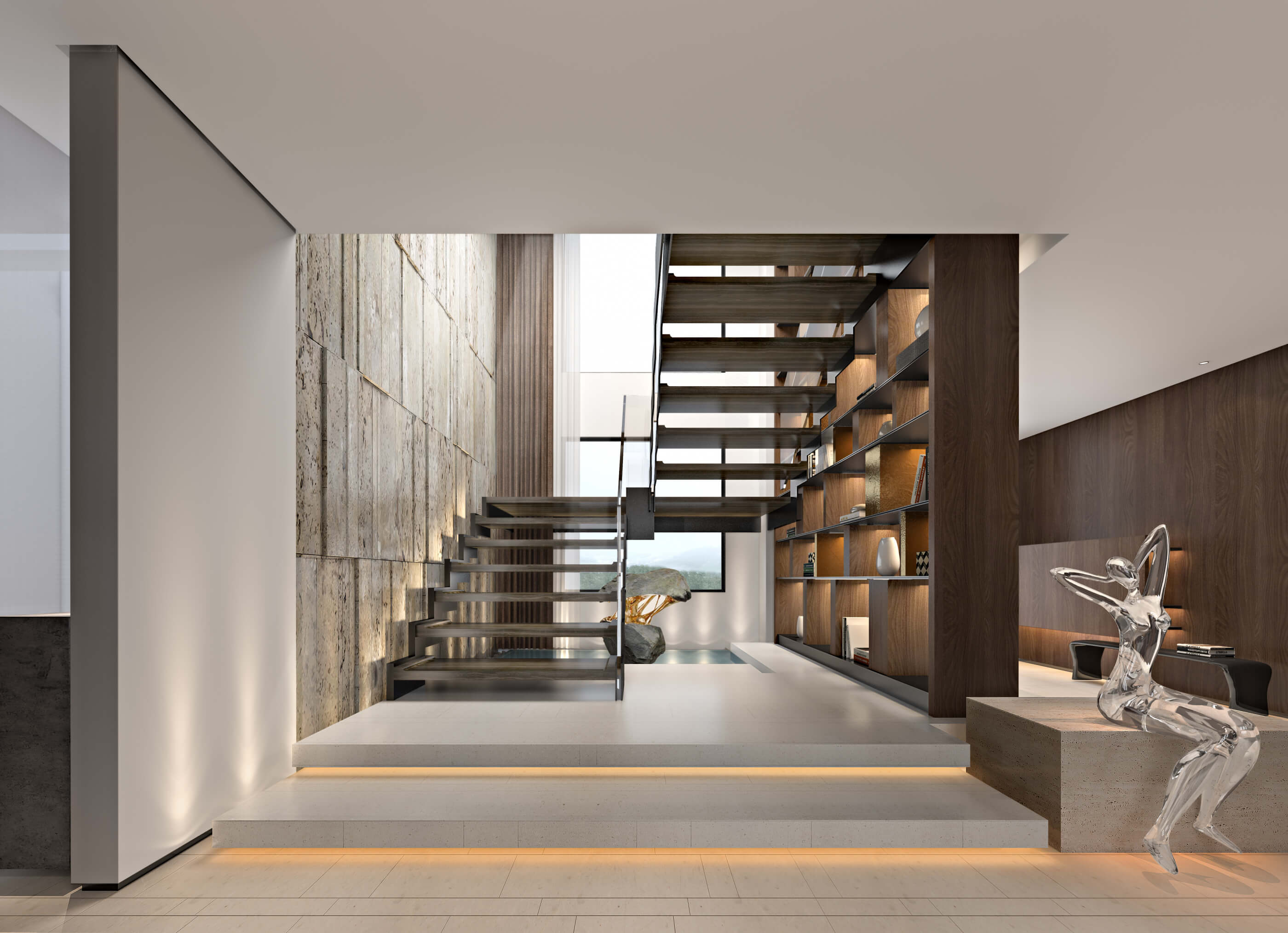 Indoor Living Room - 3D Model by zjls9933