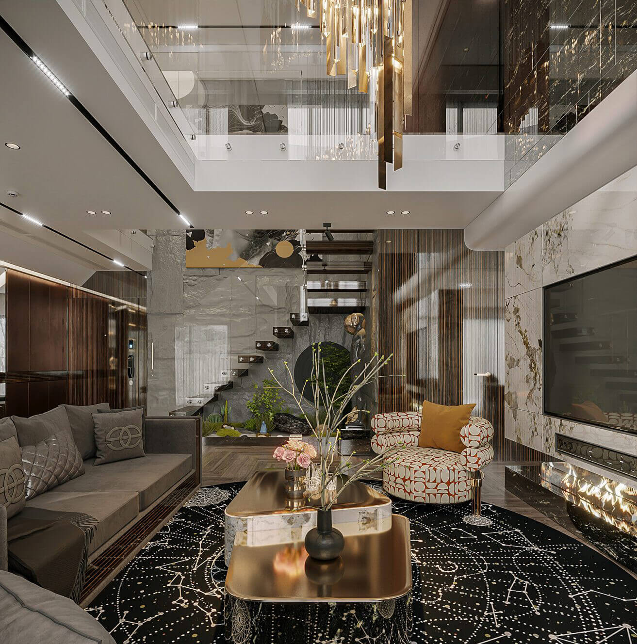 Interior Design of Villa - 3D Model by zjls9933