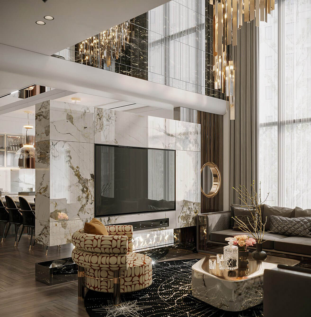 Interior Design of Villa - 3D Model by zjls9933