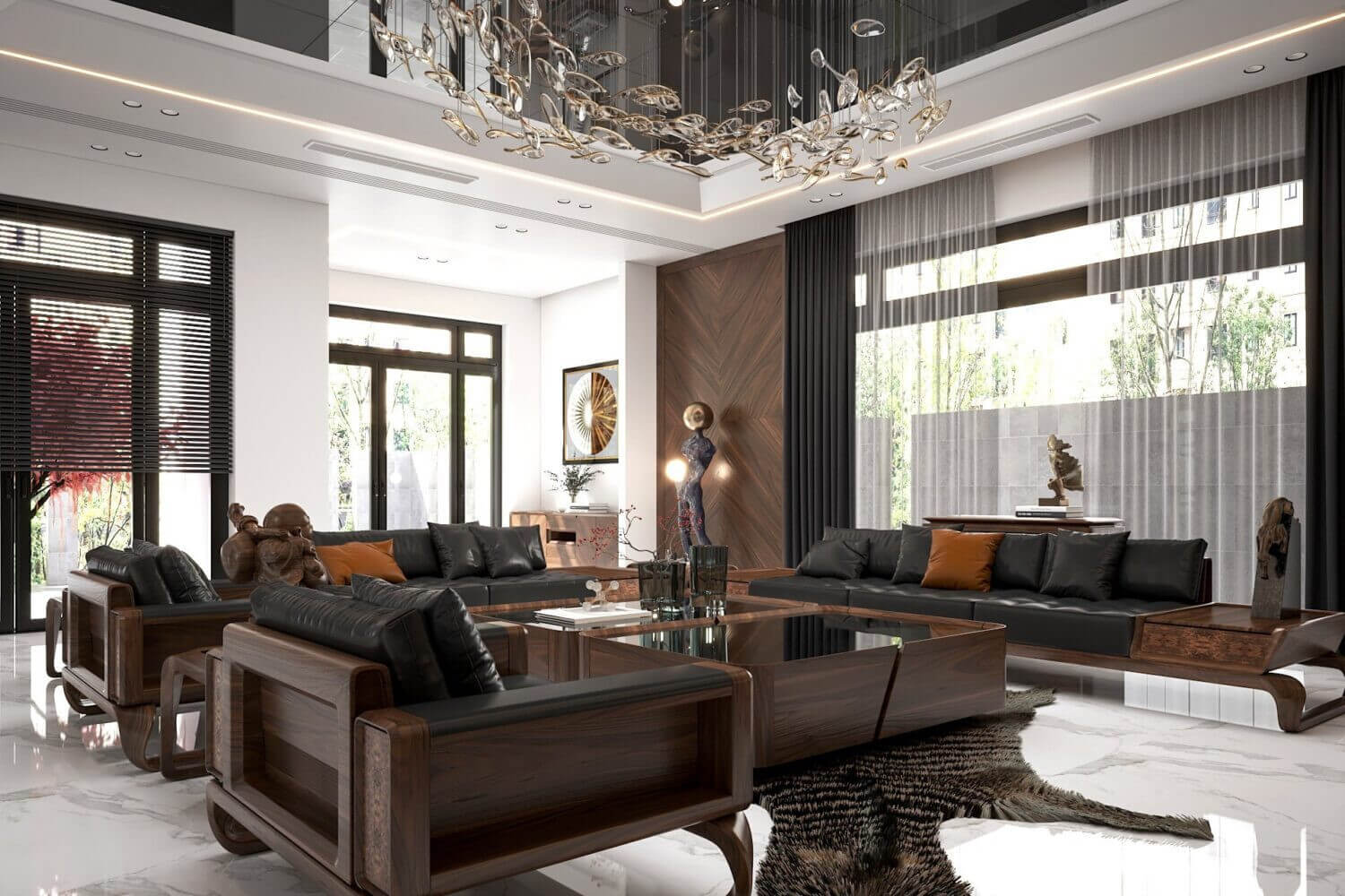 Villa Interior - 3D Model by zjls9933