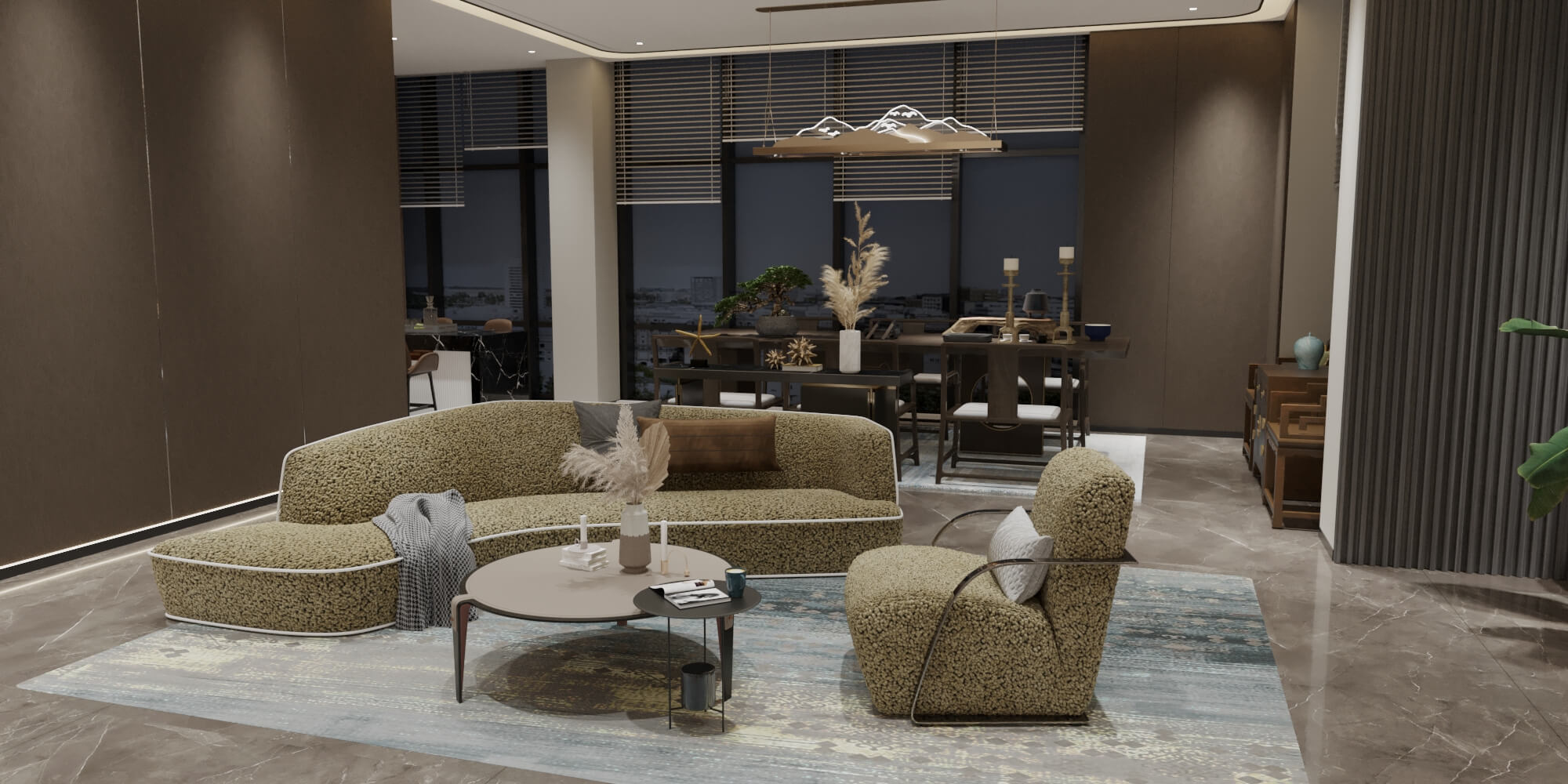 Interior Design, Office, Study - 3D Model by zjls9933