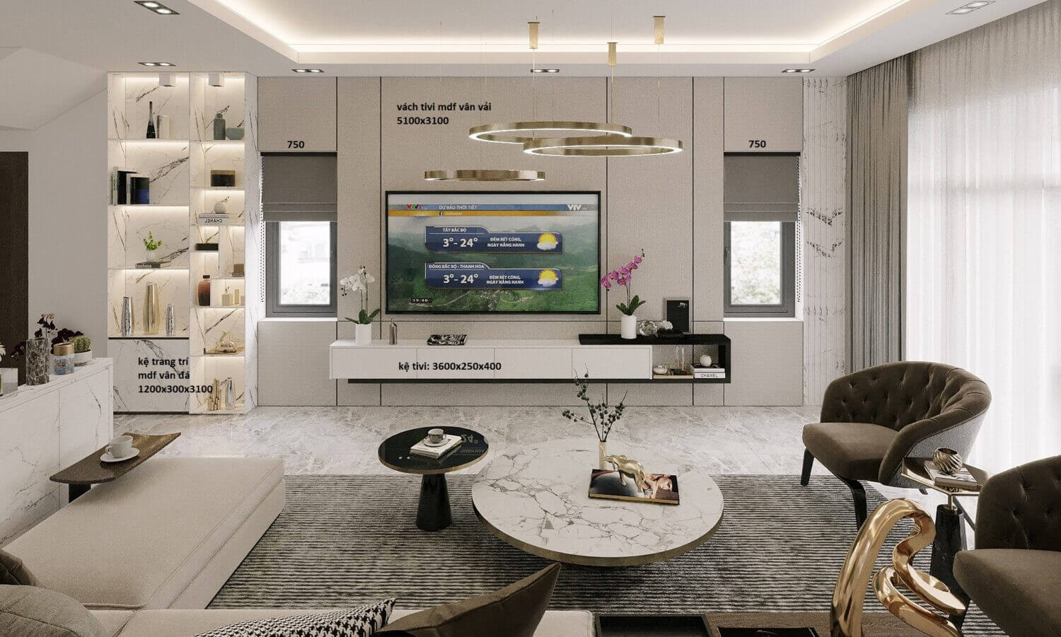 Living Room - 3D Model by zjls9933