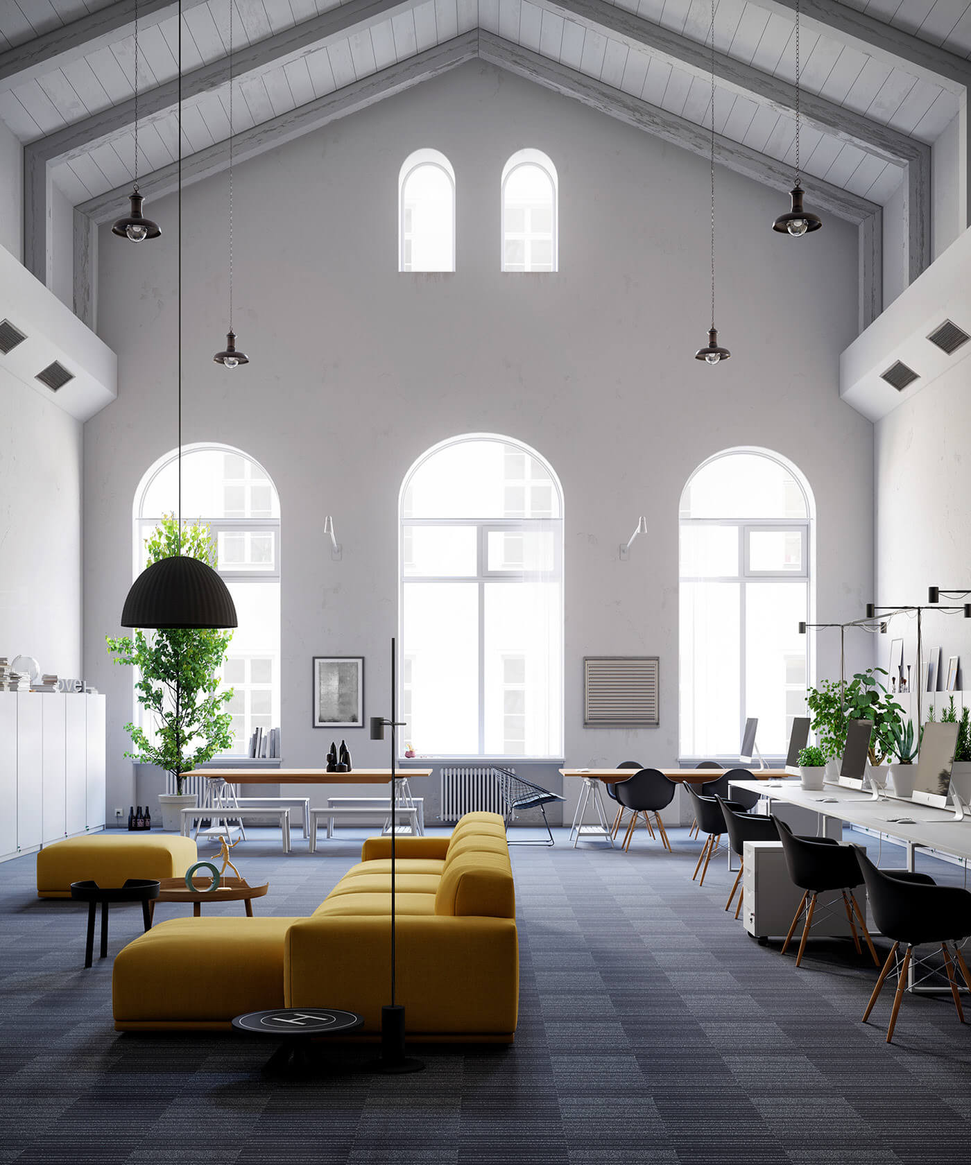 Modern Company Office - 3D Model by zjls9933