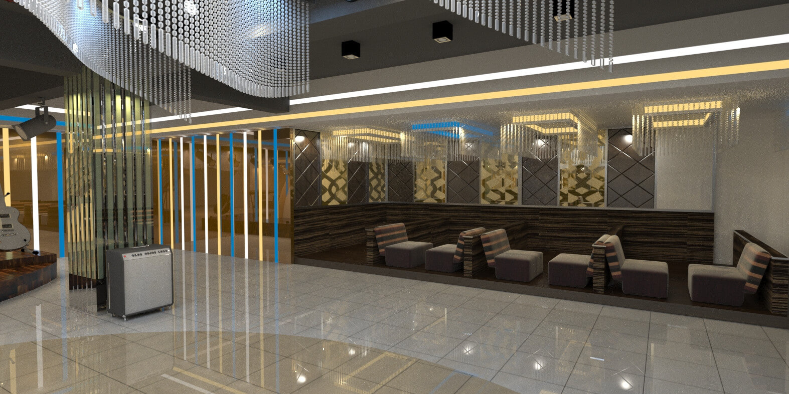 Music Bar Cafe - 3D Model by zjls9933