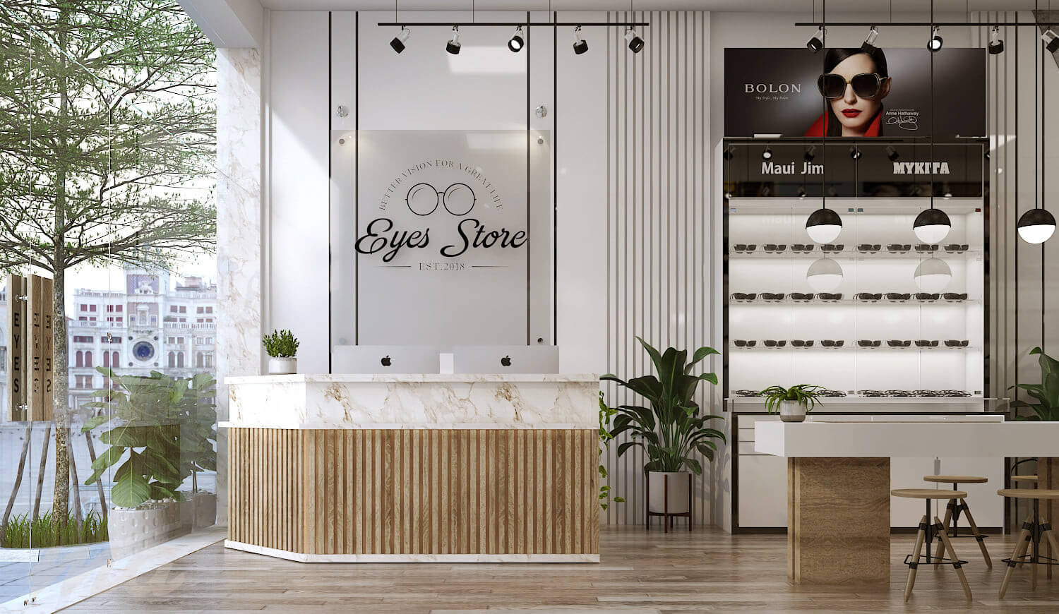 Optical Shop - 3D Model by zjls9933