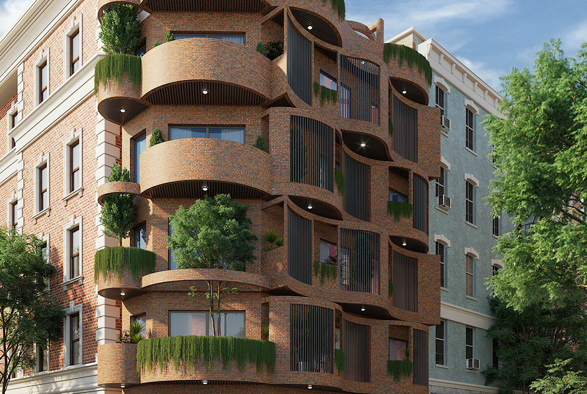 Residential Building - 3D Model by zjls9933