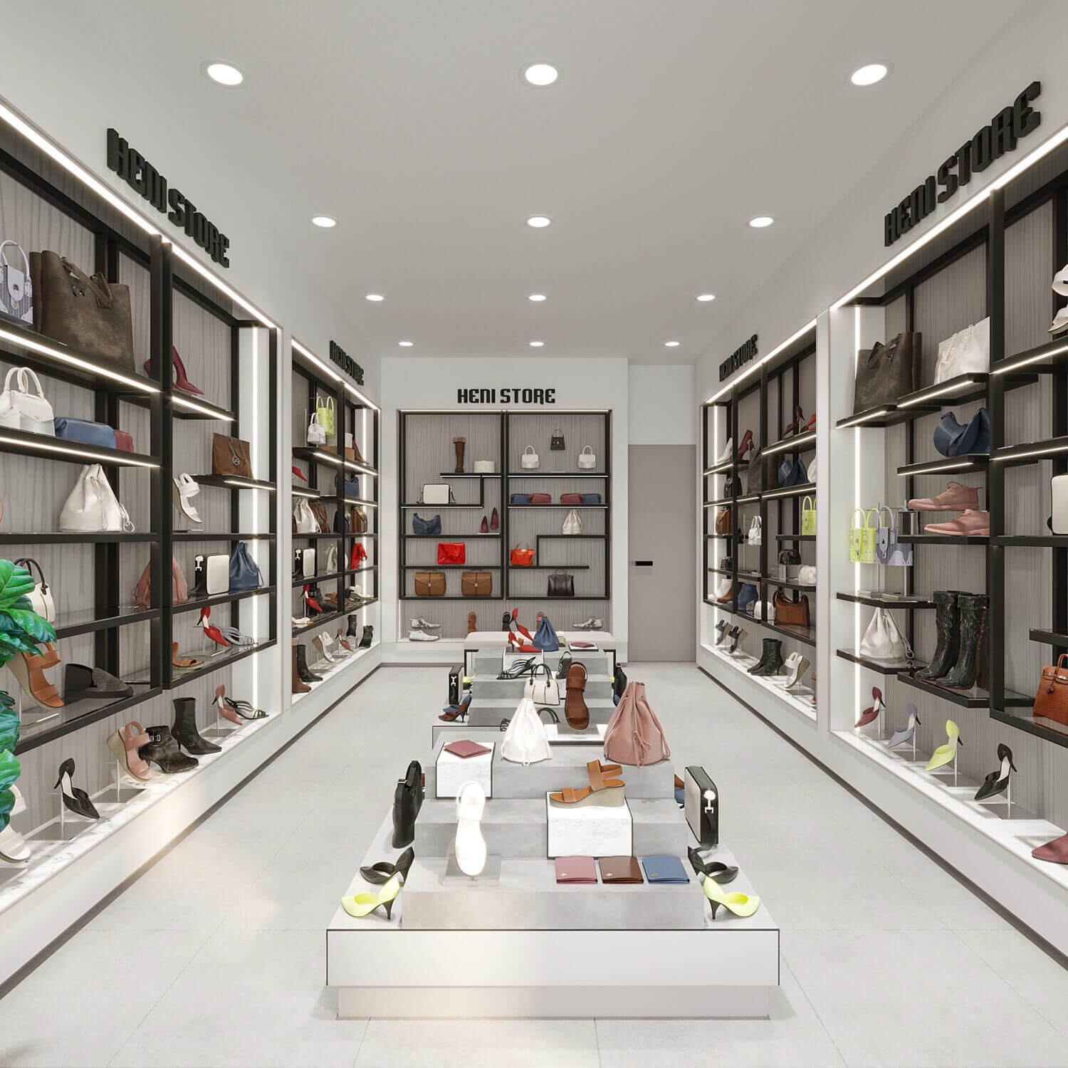 Shoe and Bag Shop - 3D Model by zjls9933