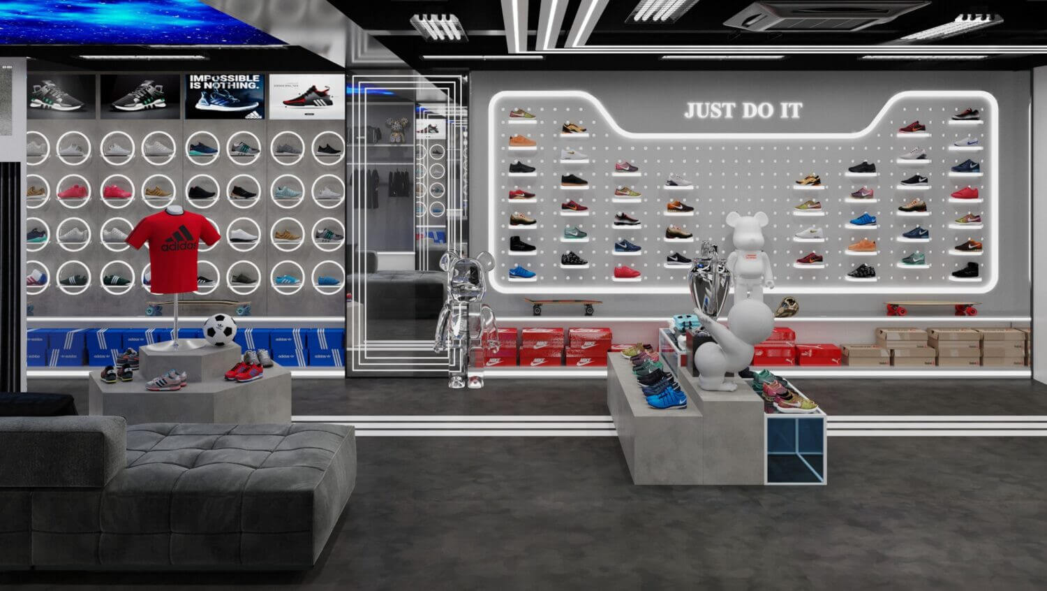 Shoe Shop - 3D Model by zjls9933