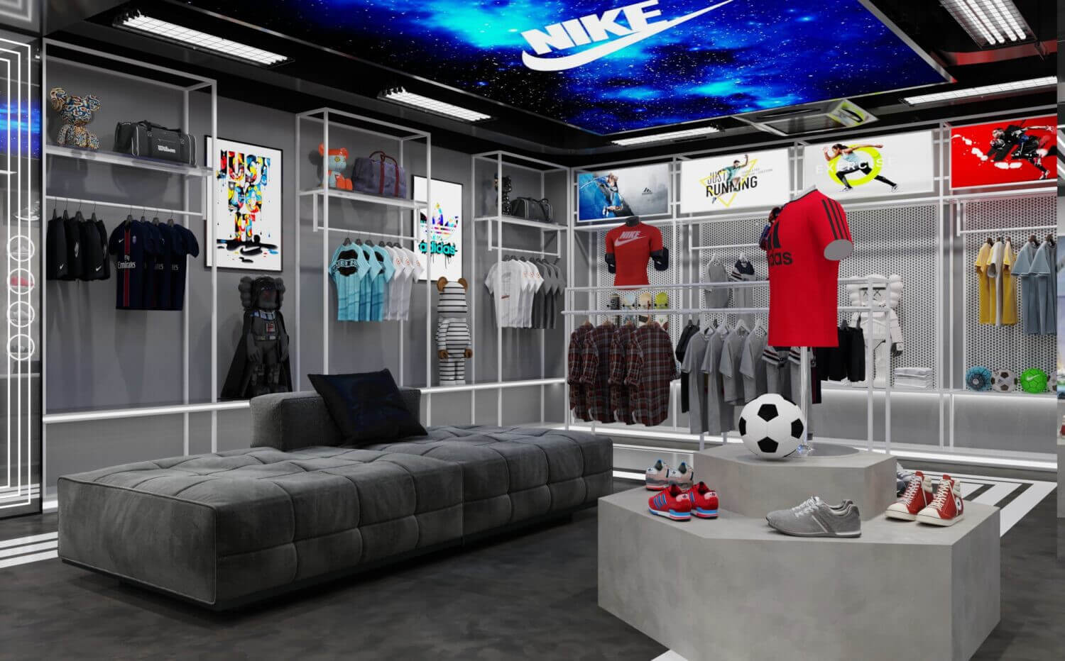 Shoe Shop - 3D Model by zjls9933