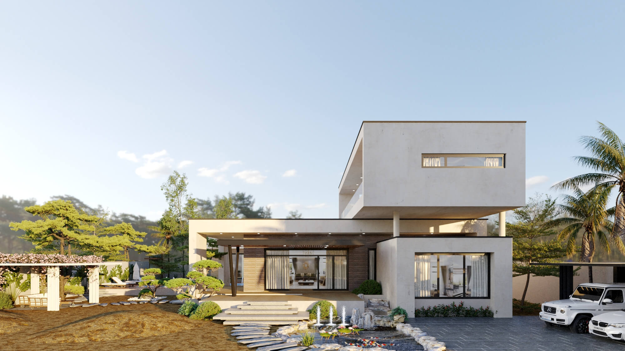 Villa - 3D Model by zjls9933