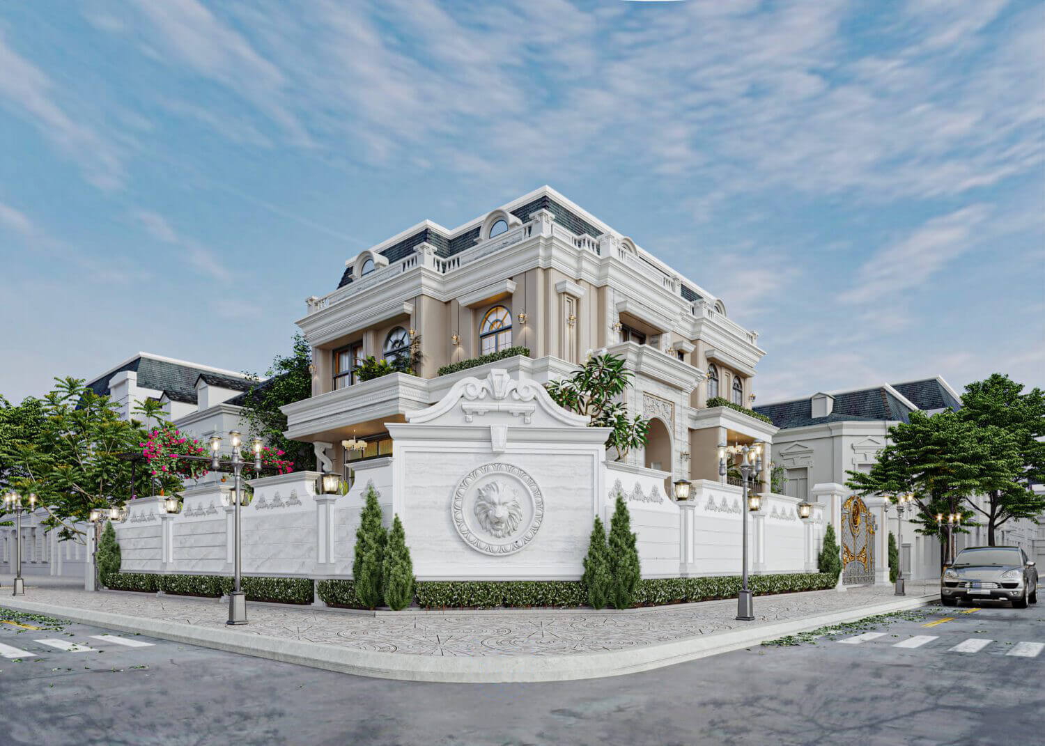 Villa - 3D Model by zjls9933