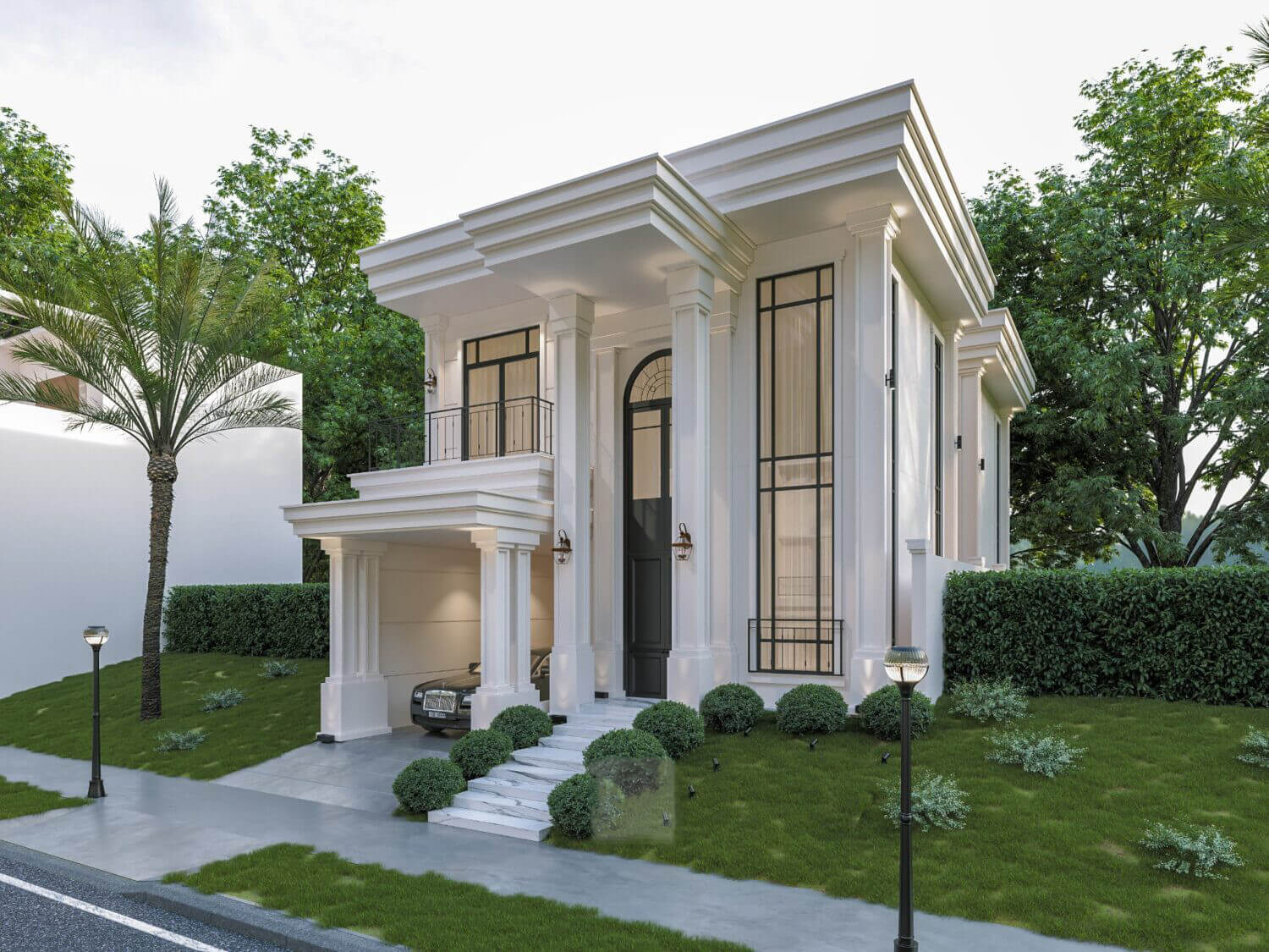 Villa - 3D Model by zjls9933