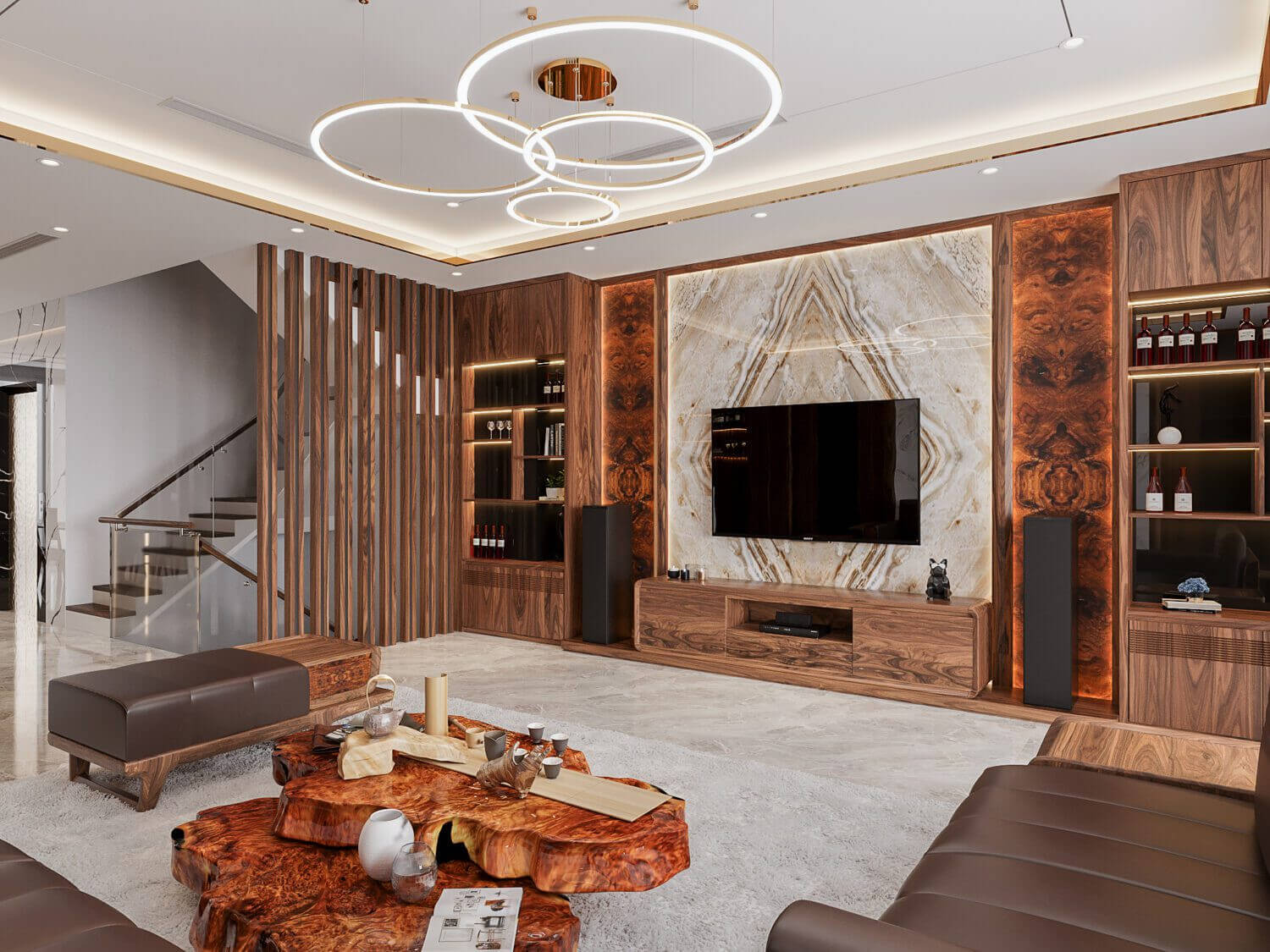Villa Interior - 3D Model by zjls9933