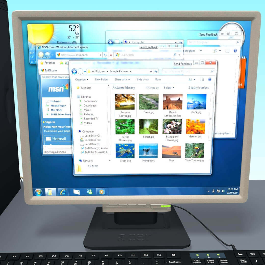 Computer - 3D Model by Zombieblack